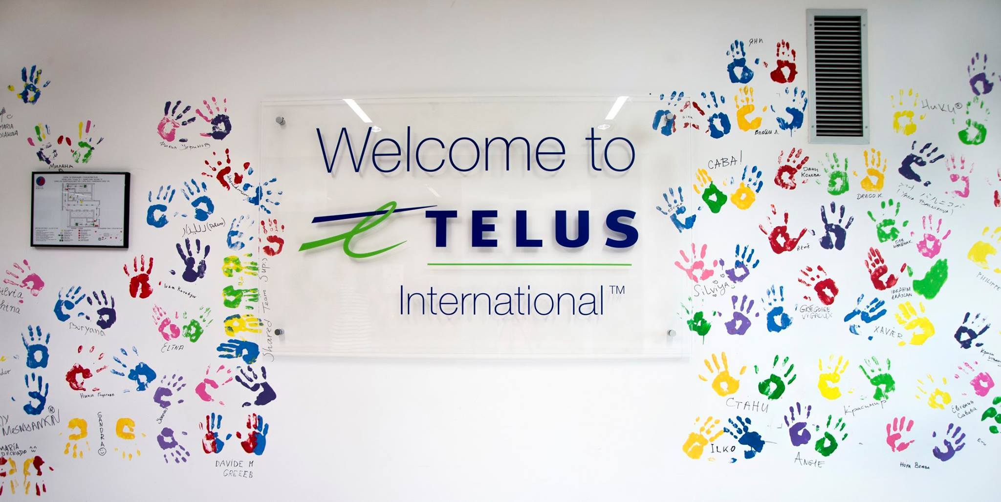 Telus International Europe Headquarters Sofia Re-branding by ...
