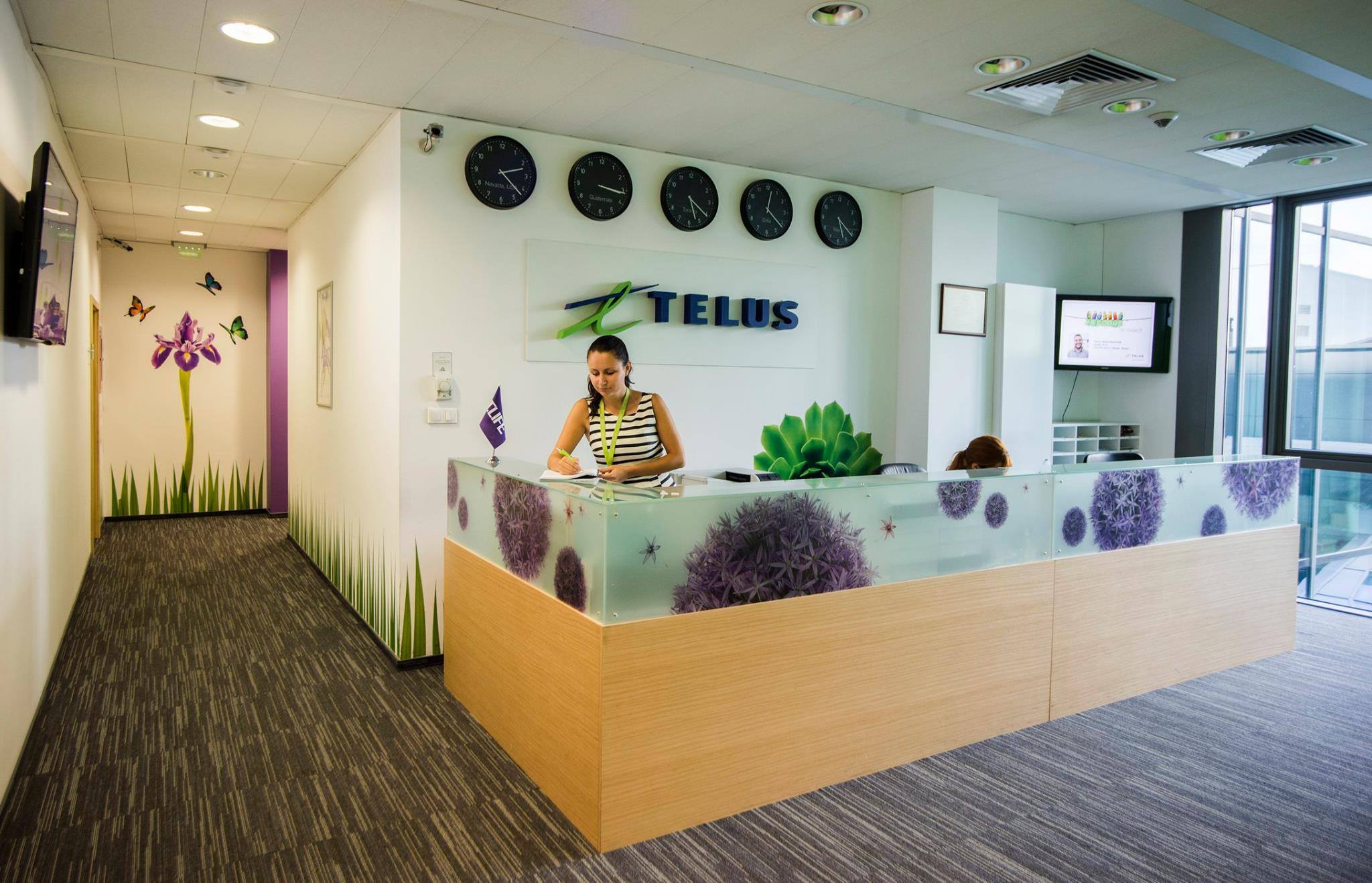 Telus International Europe Headquarters Sofia Re-branding by ...