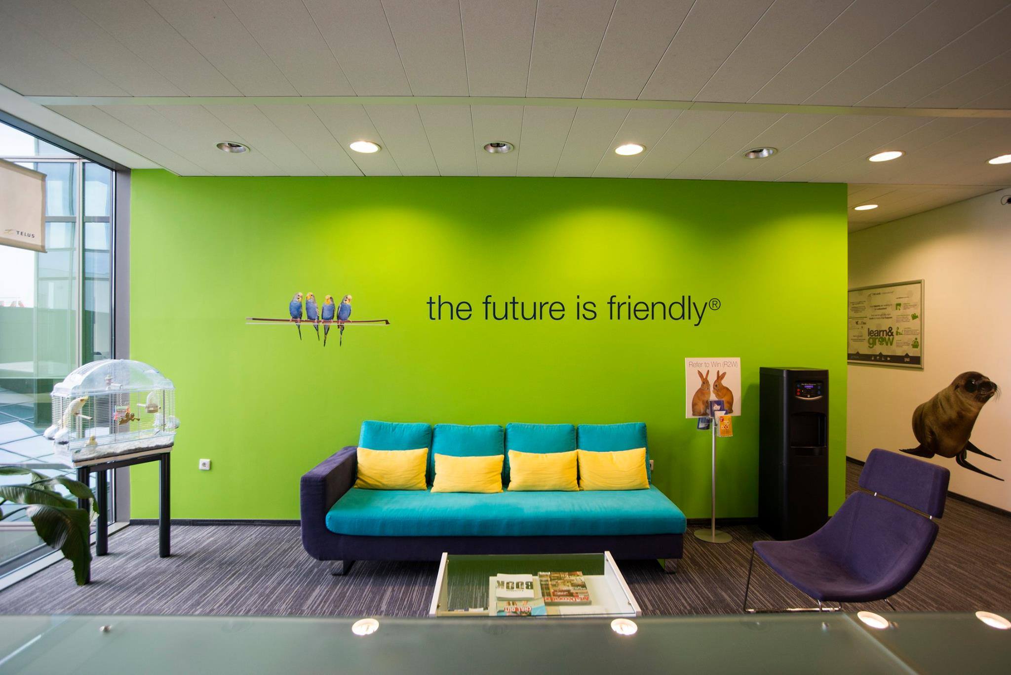 Telus International Europe Headquarters Sofia Re-branding by ...