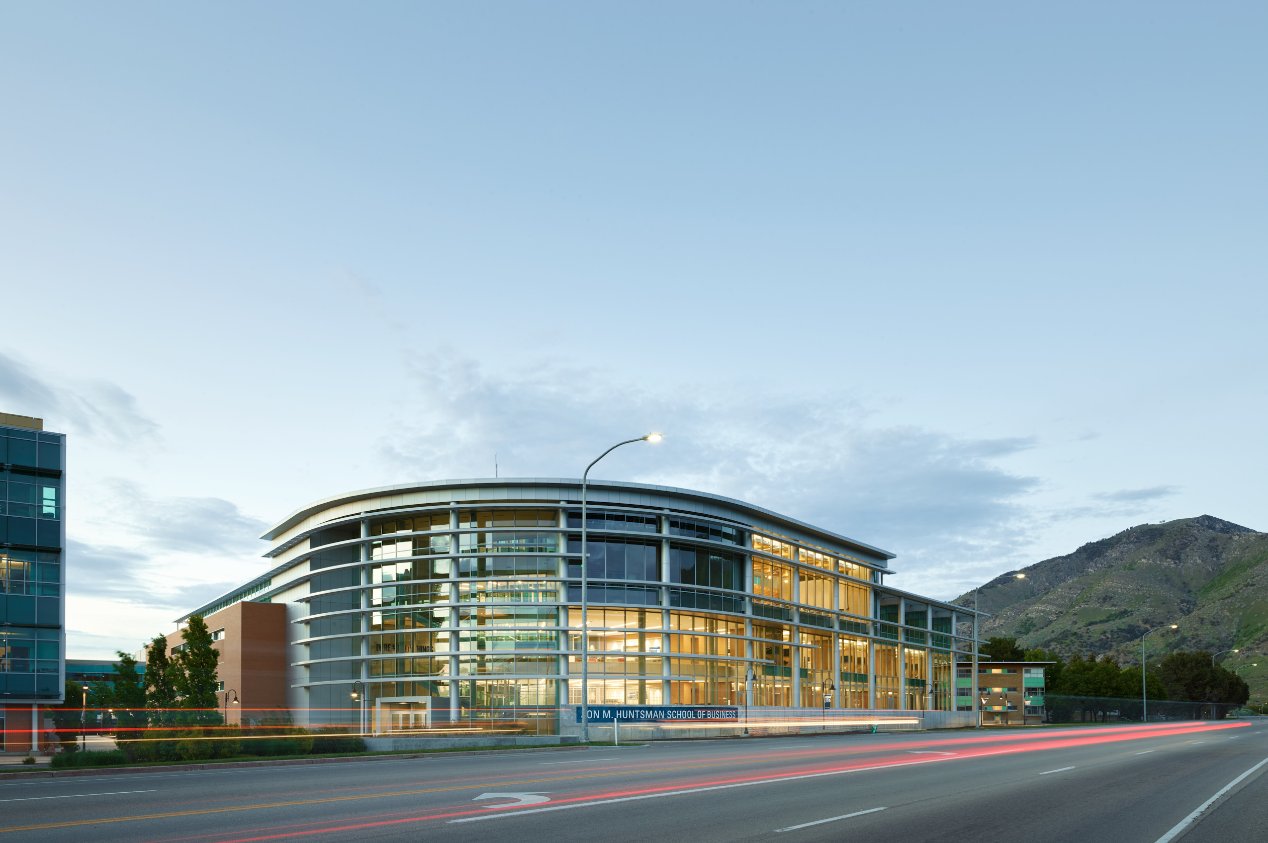 Jon M. Huntsman Hall - Huntsman School of Business by LMN Architects ...