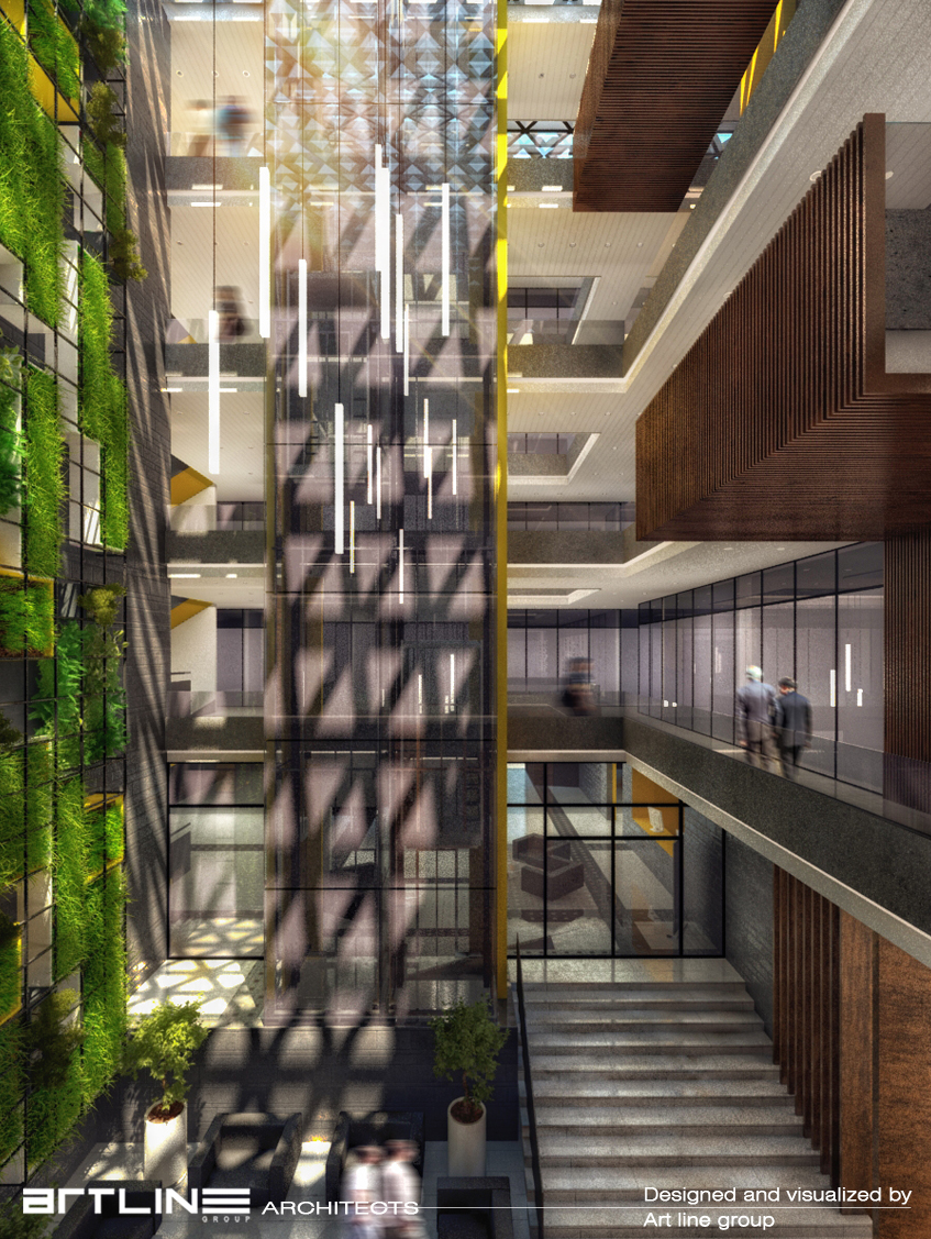 Productive Cooperative Union Building by art line group for integrated ...