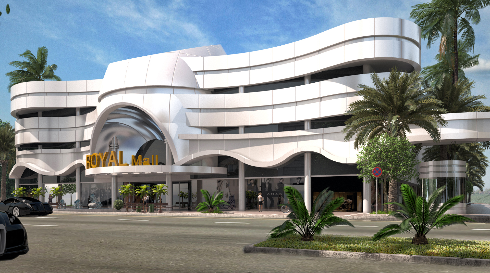 Royal Mall by Mostafa Shahbazian & Partners - Architizer
