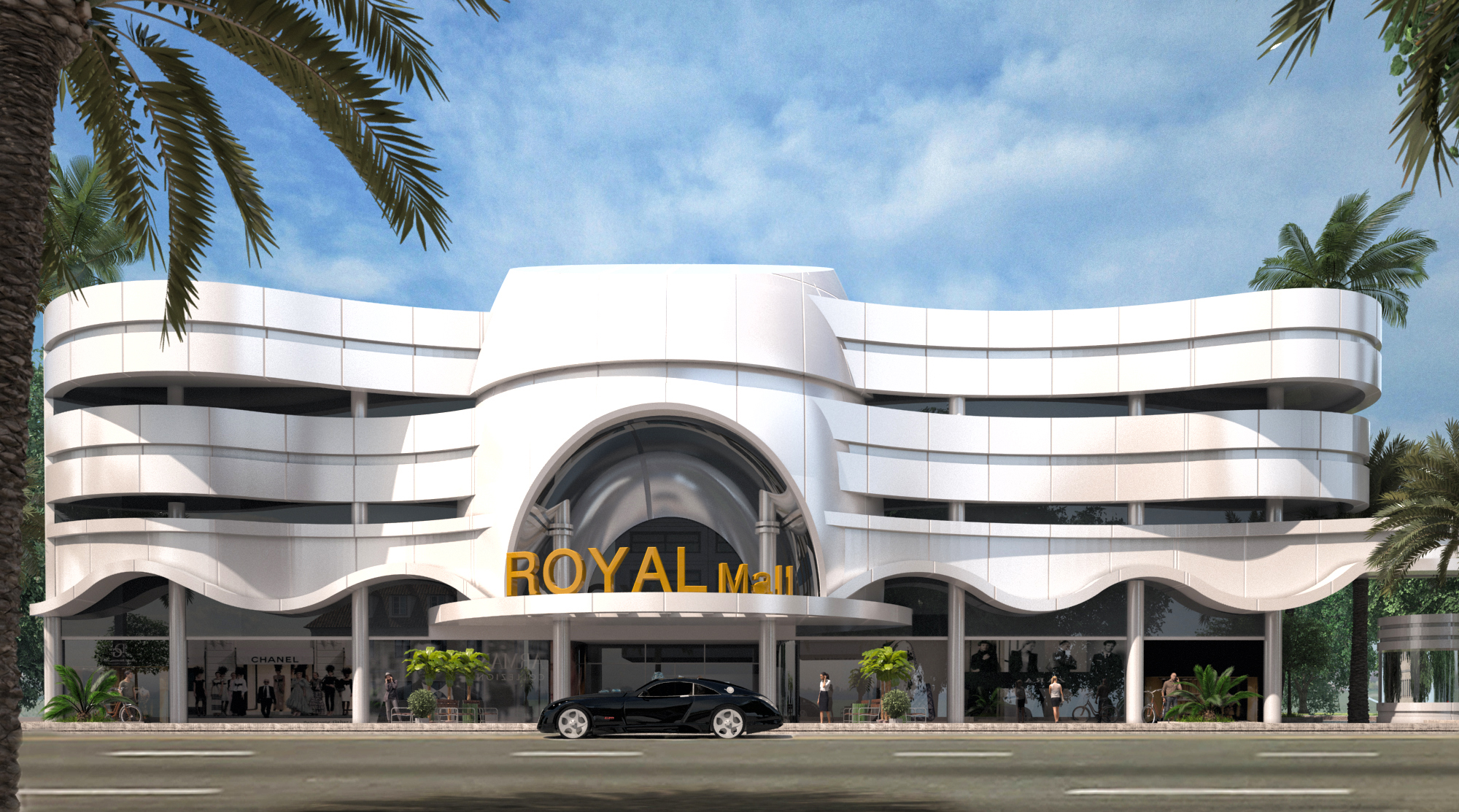 Royal Mall by Mostafa Shahbazian & Partners - Architizer