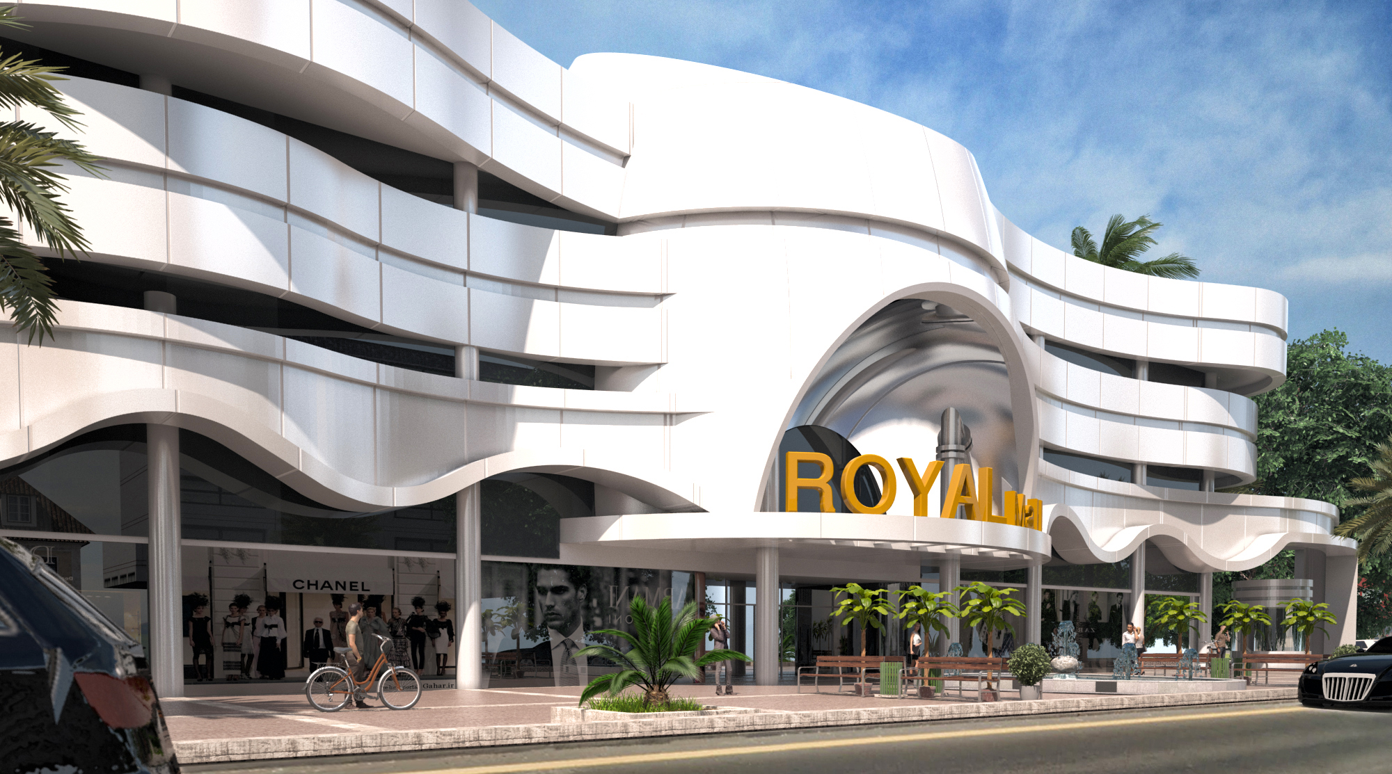 Royal Mall by Mostafa Shahbazian & Partners - Architizer