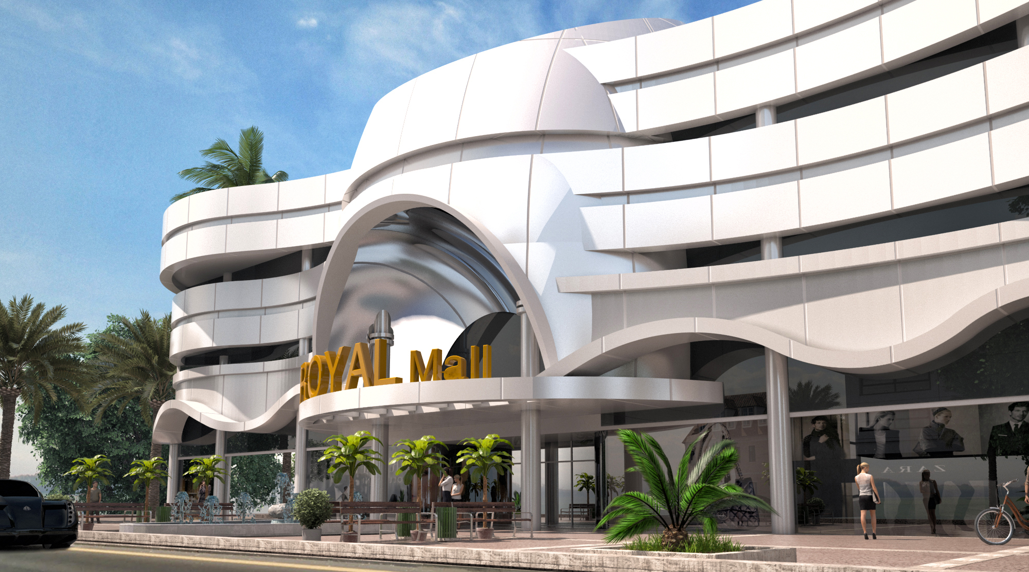 Royal Mall by Mostafa Shahbazian & Partners - Architizer