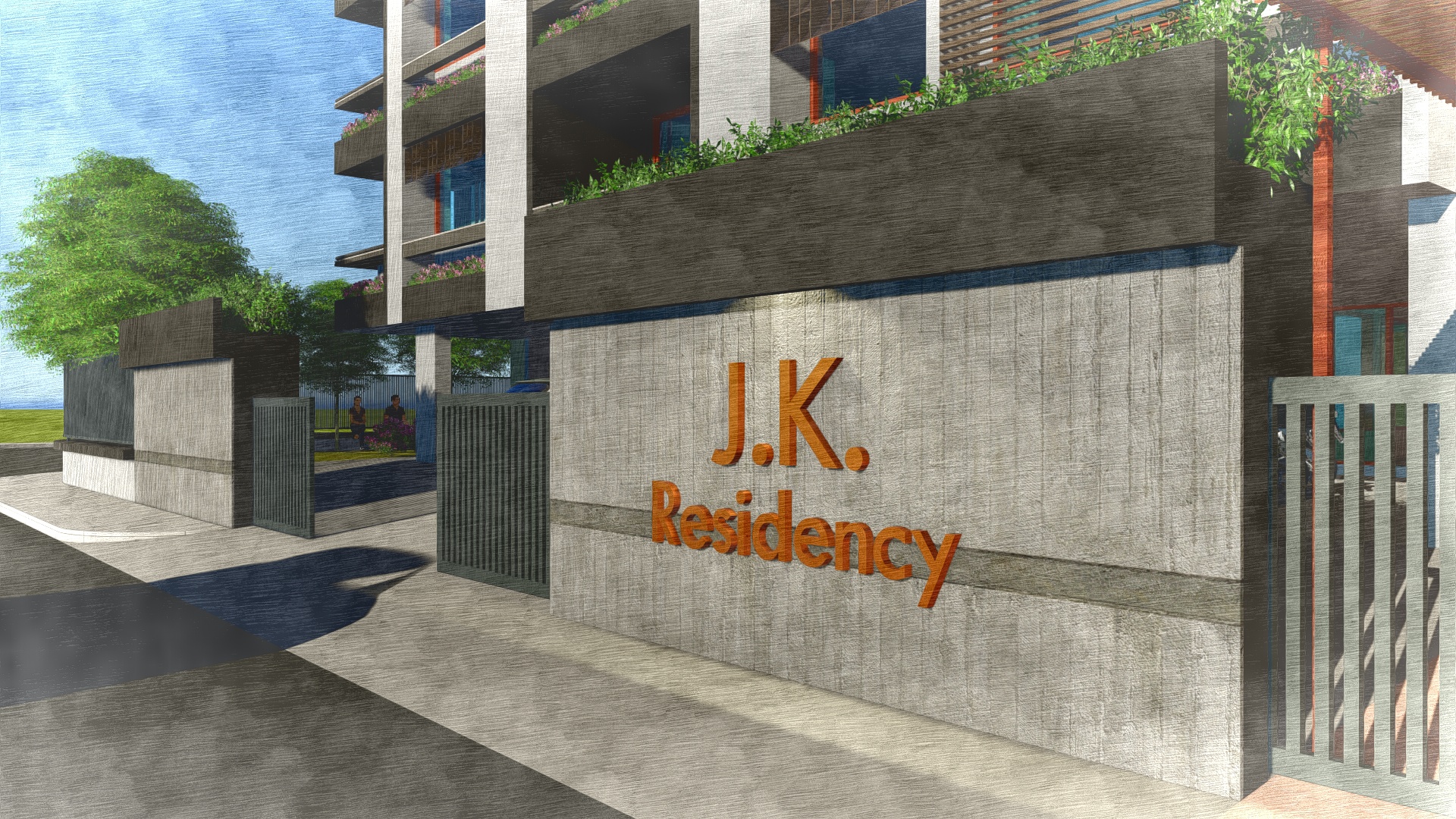 J.K.Residency by VH Designs Studio - Architizer