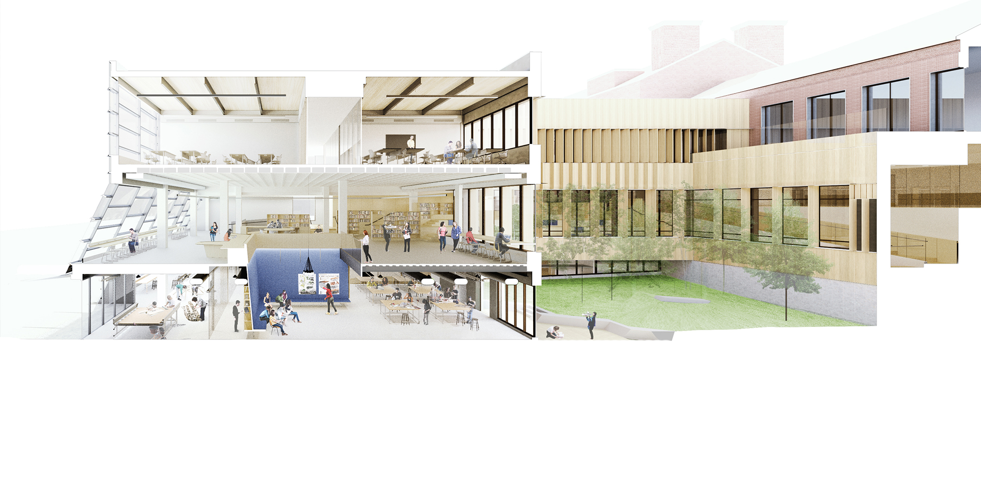 Beaver Country Day School Research + Design Center by NADAAA - Architizer