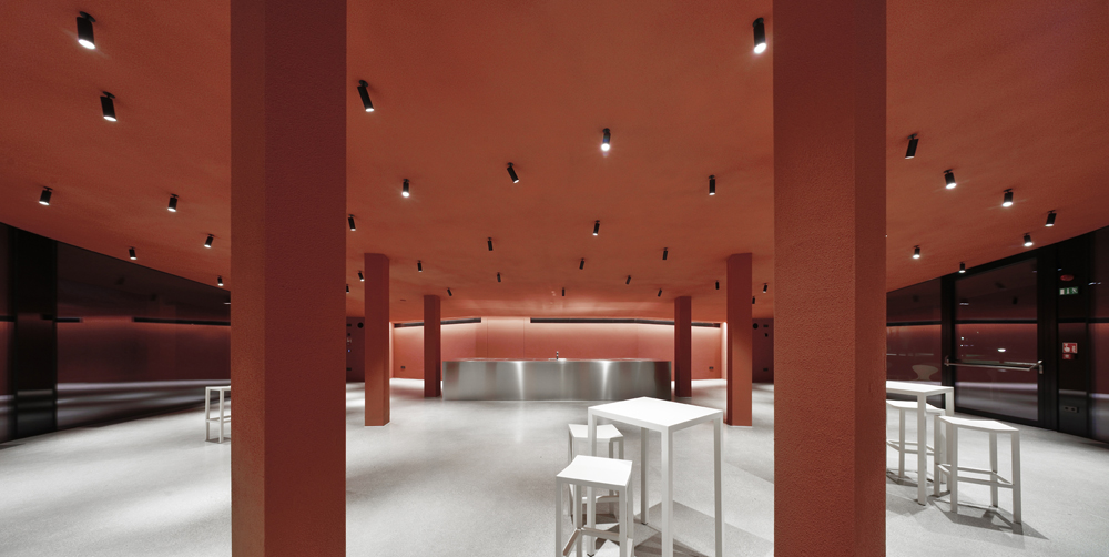 The new lunch room of "Ex-GIL" by Roland Baldi Architects - Architizer