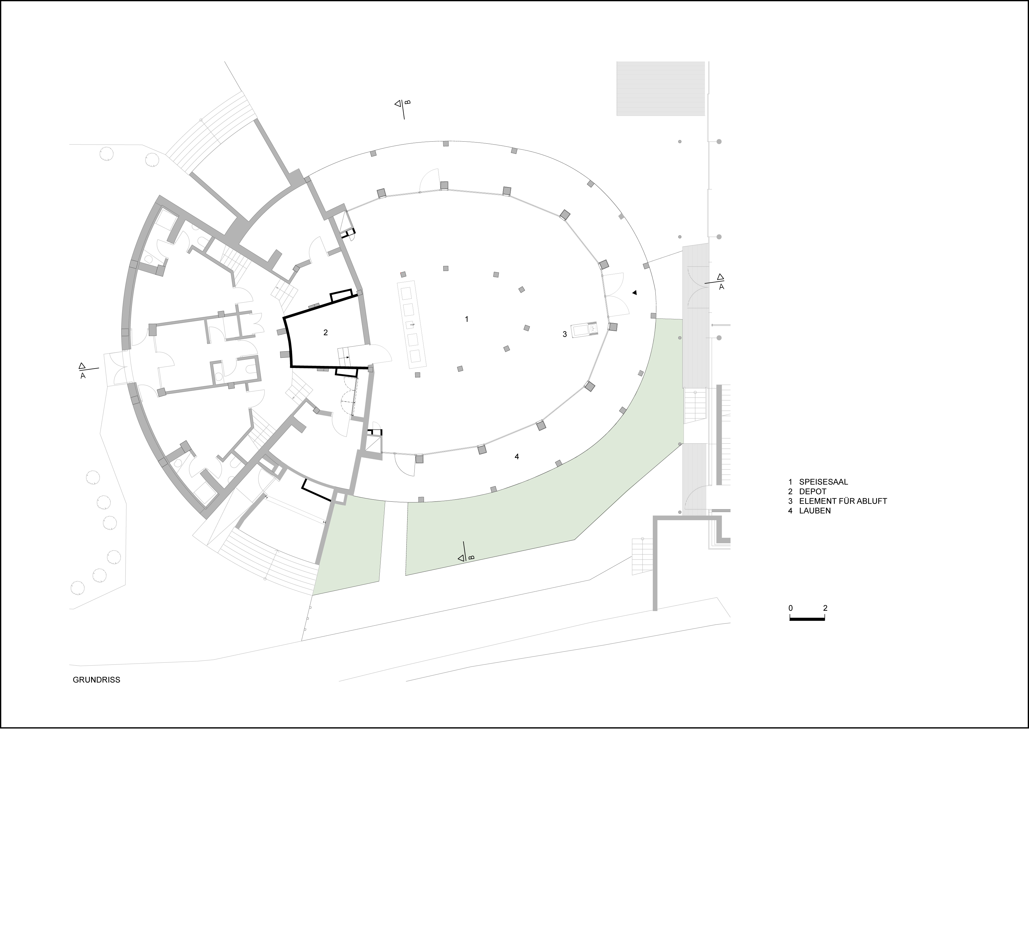 The new lunch room of "Ex-GIL" by Roland Baldi Architects - Architizer