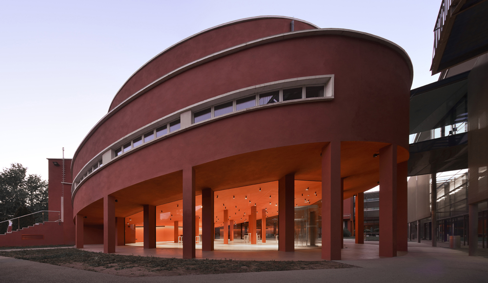 The new lunch room of "Ex-GIL" by Roland Baldi Architects - Architizer