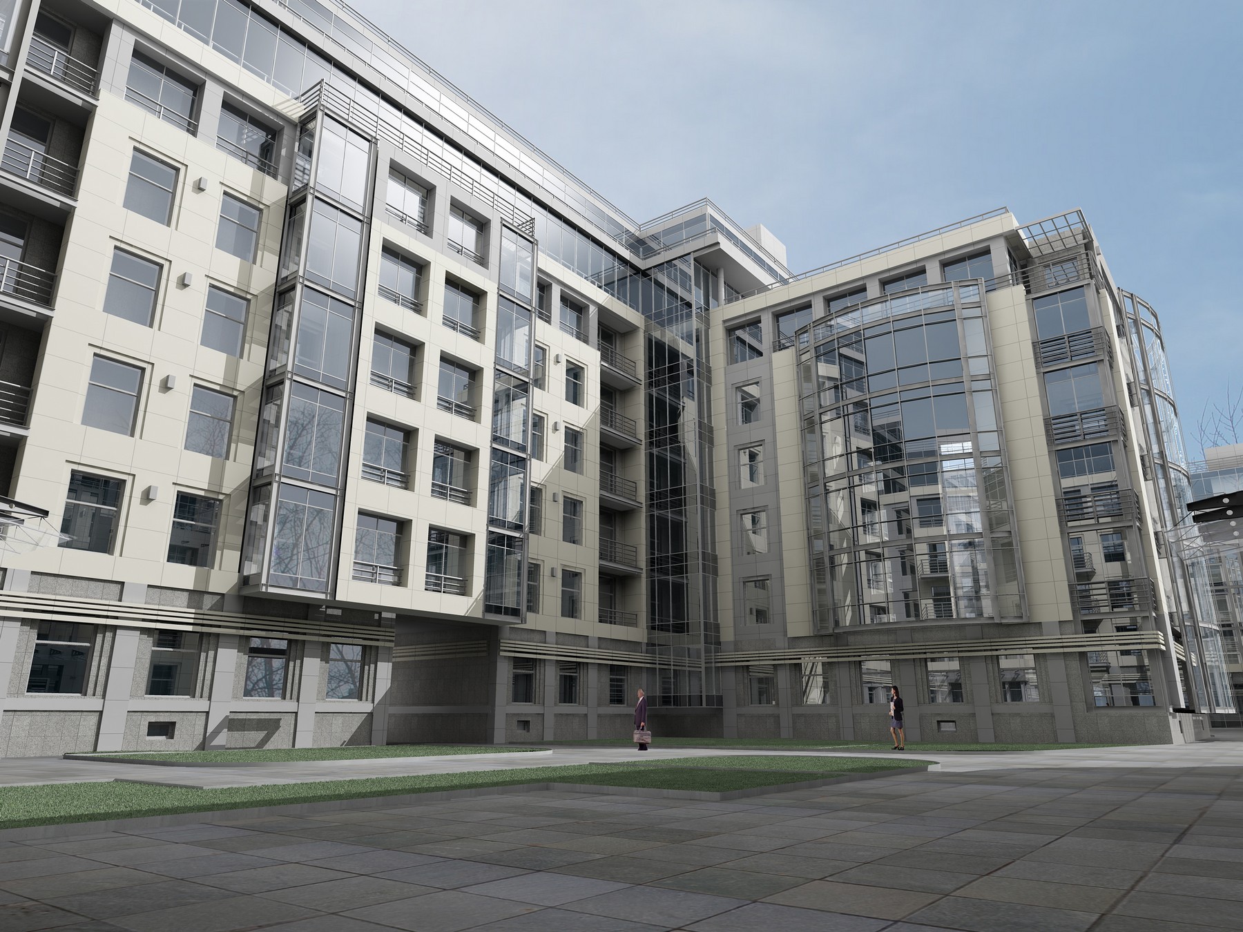 «Olimpiyskaya Derevnya» Residential Complex by Architectural bureau A ...