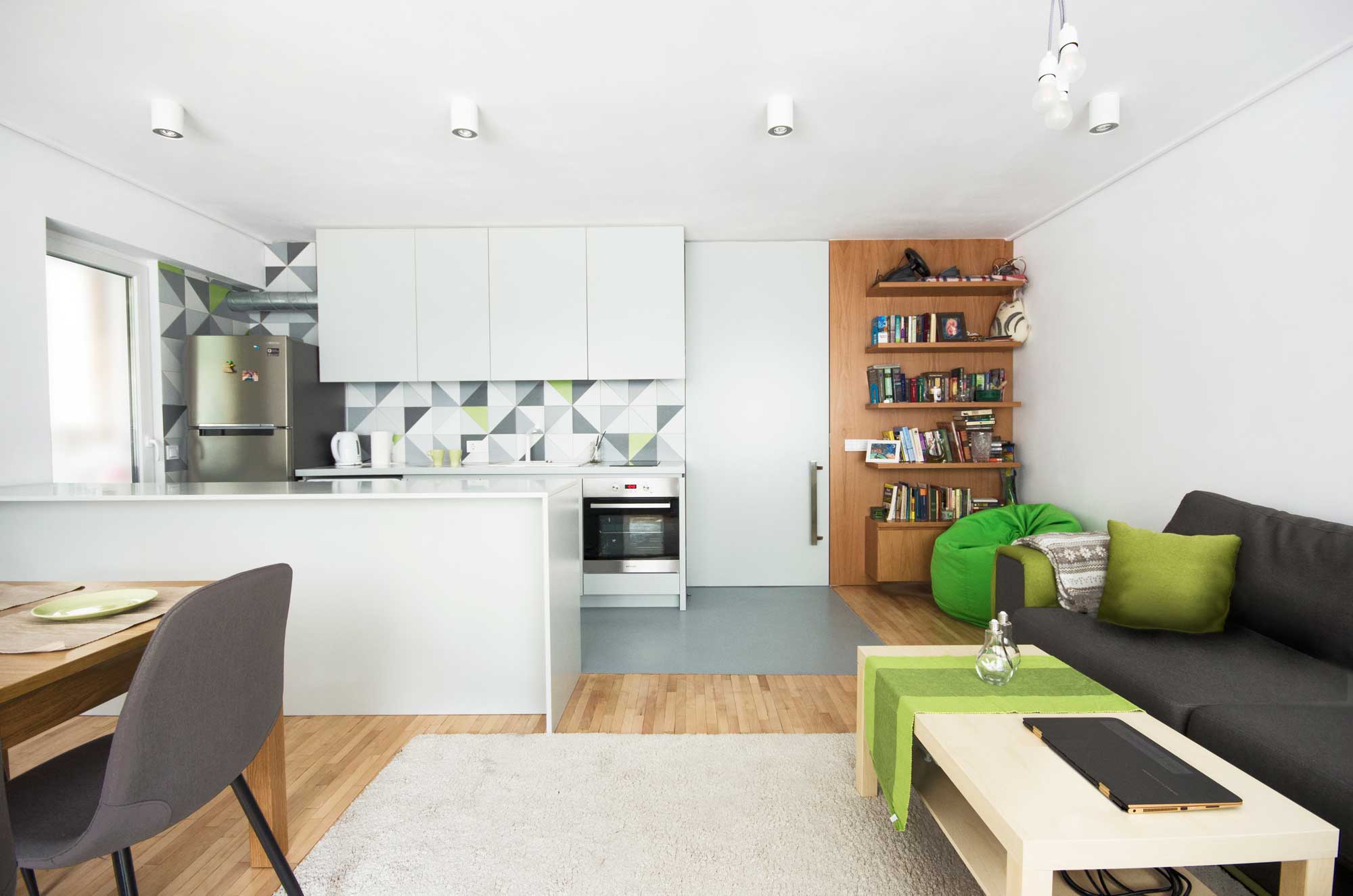 Functional apartment for two by IRchitect - Architizer