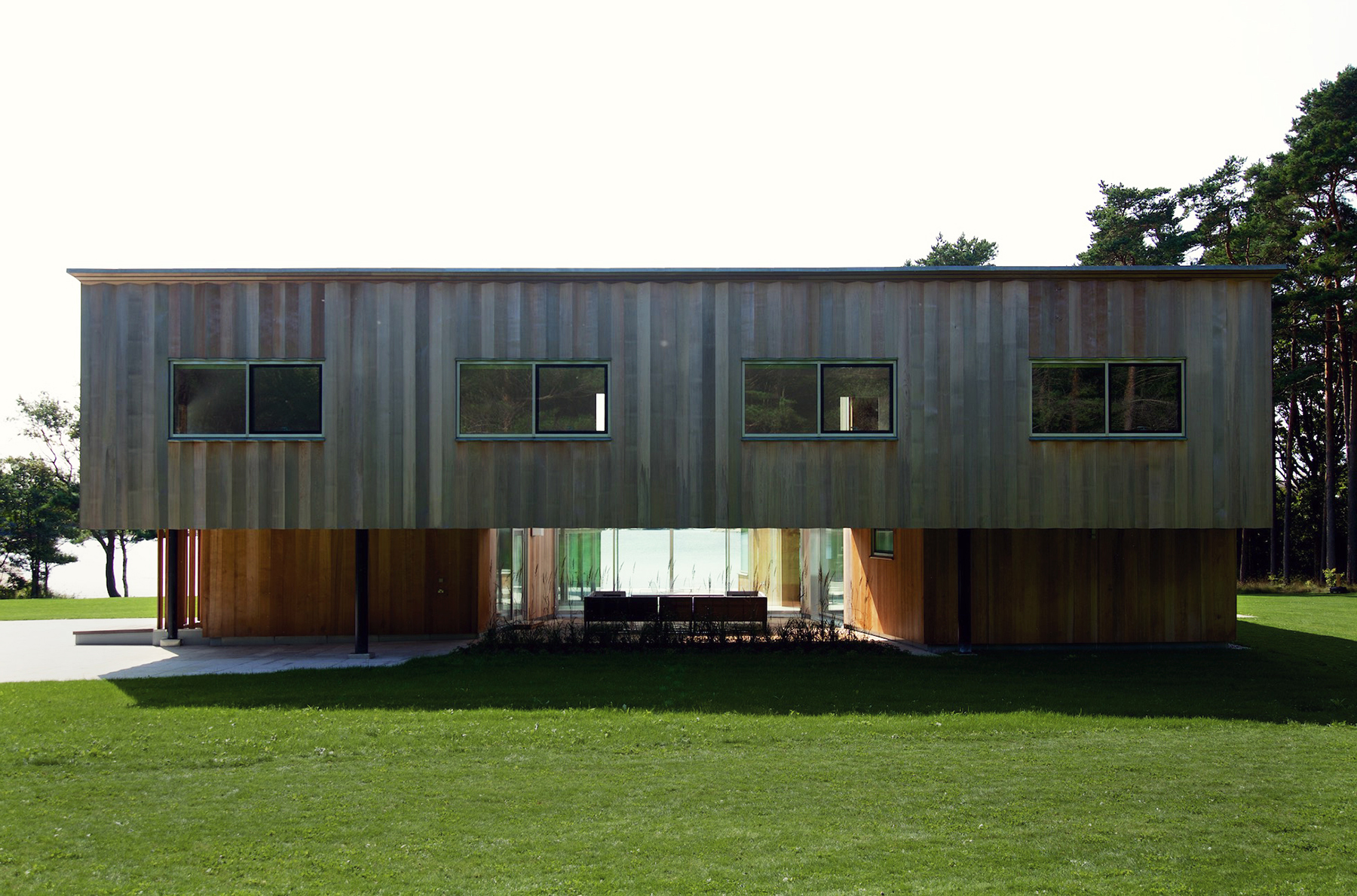 Outside In House by Jarmund/Vigsnæs Architects - Architizer