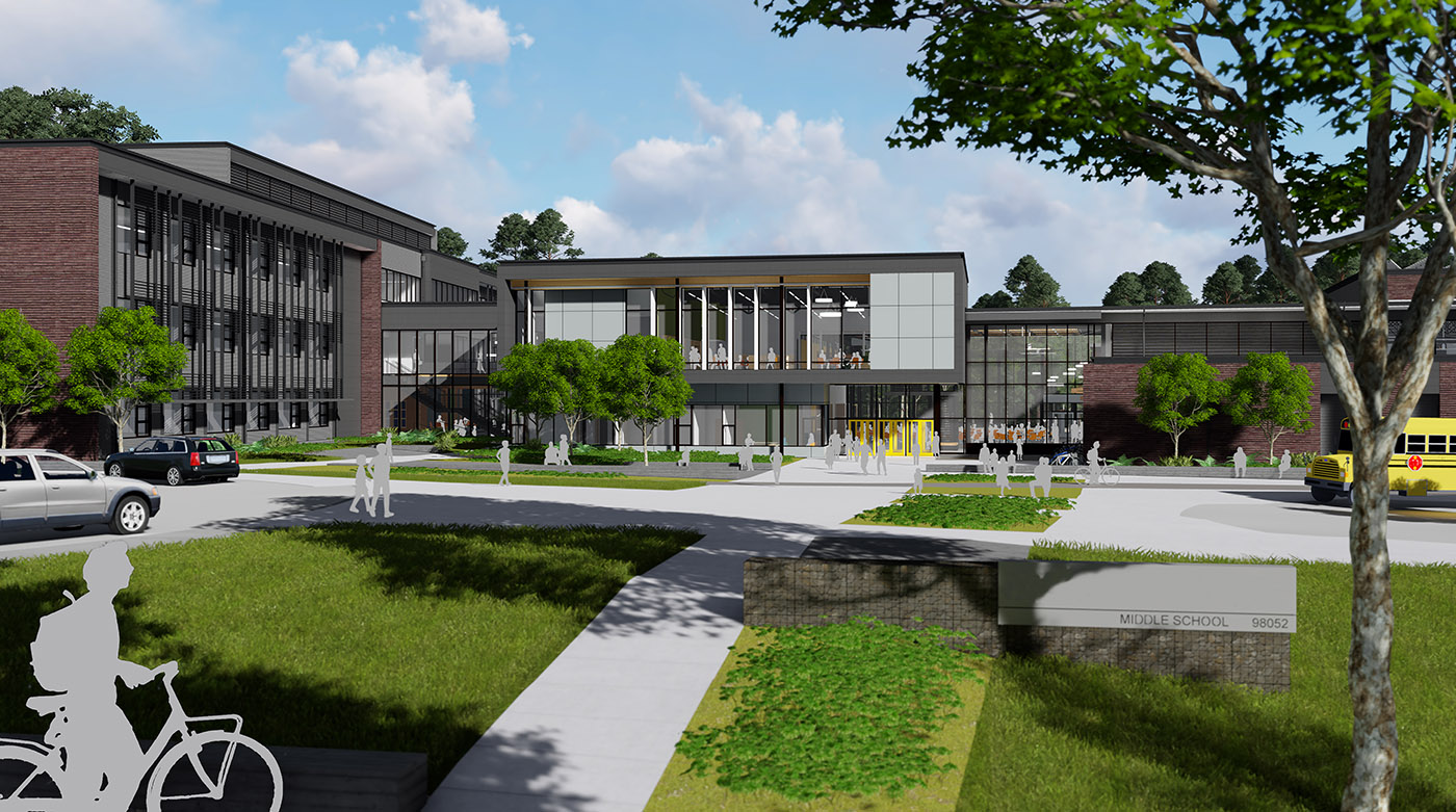 Redmond Ridge Middle School by McGranahan Architects - Architizer