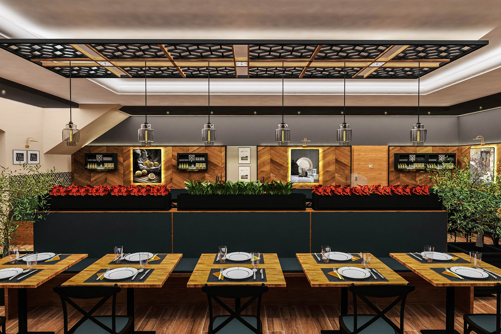 Greek Restaurant in Munich by Lab4 Architects - Architizer