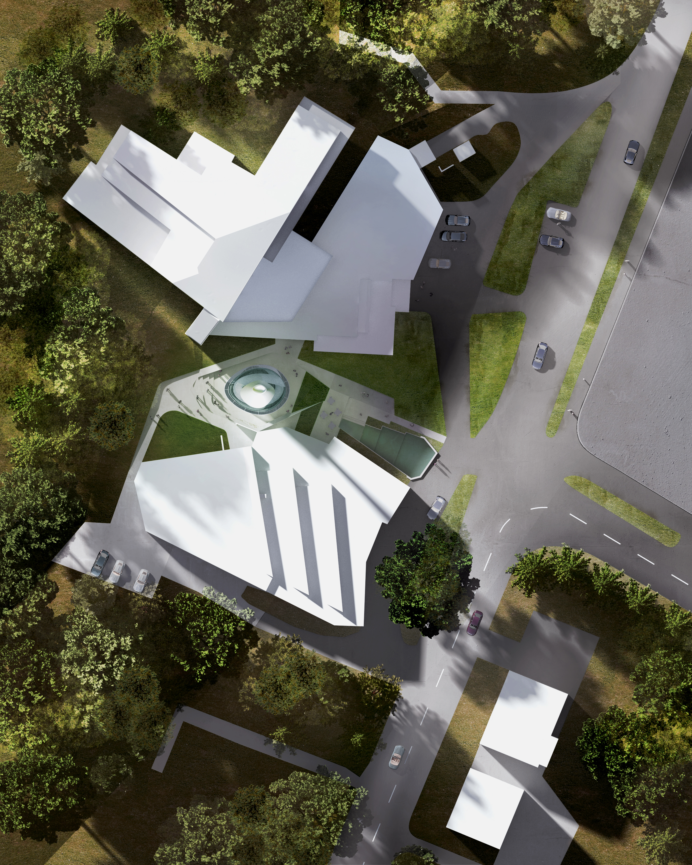 Alvar Aalto Museum Extension Competition by OS+A Organic Scapes ...