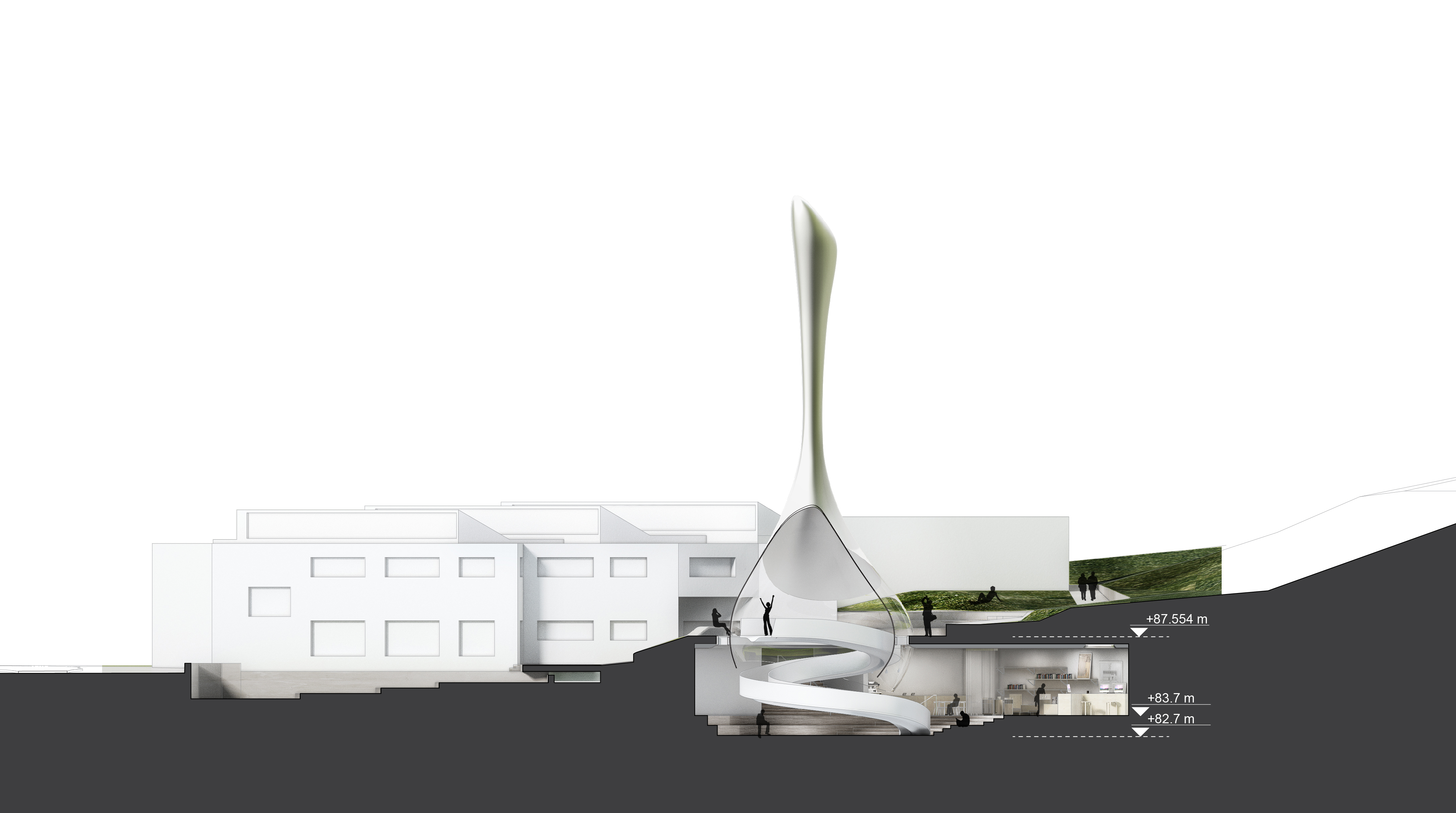 Alvar Aalto Museum Extension Competition by OS+A Organic Scapes ...