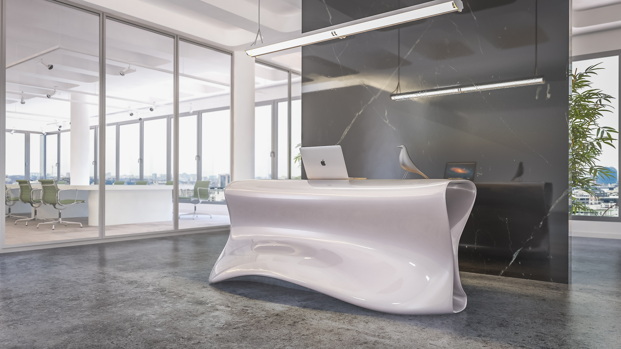 Drevva Reception Desk by Nüvist by Nüvist, Ltd. - Architizer