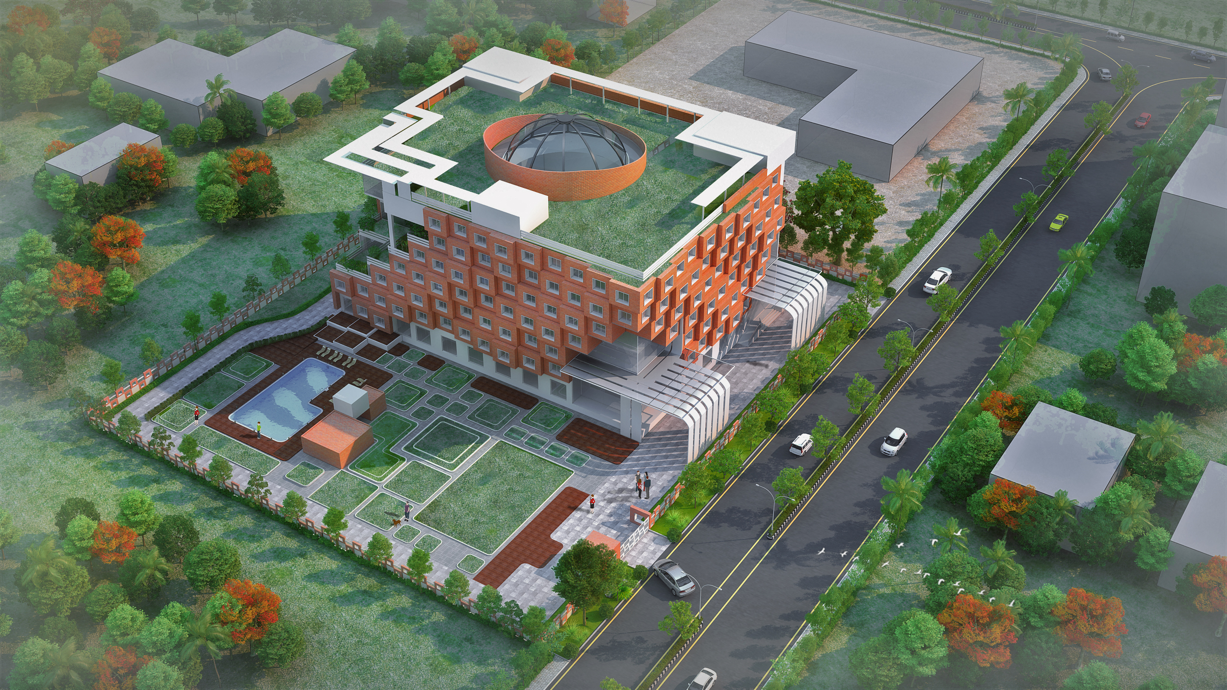 New Bihar Bhawan by Sidharth Associates - Architizer
