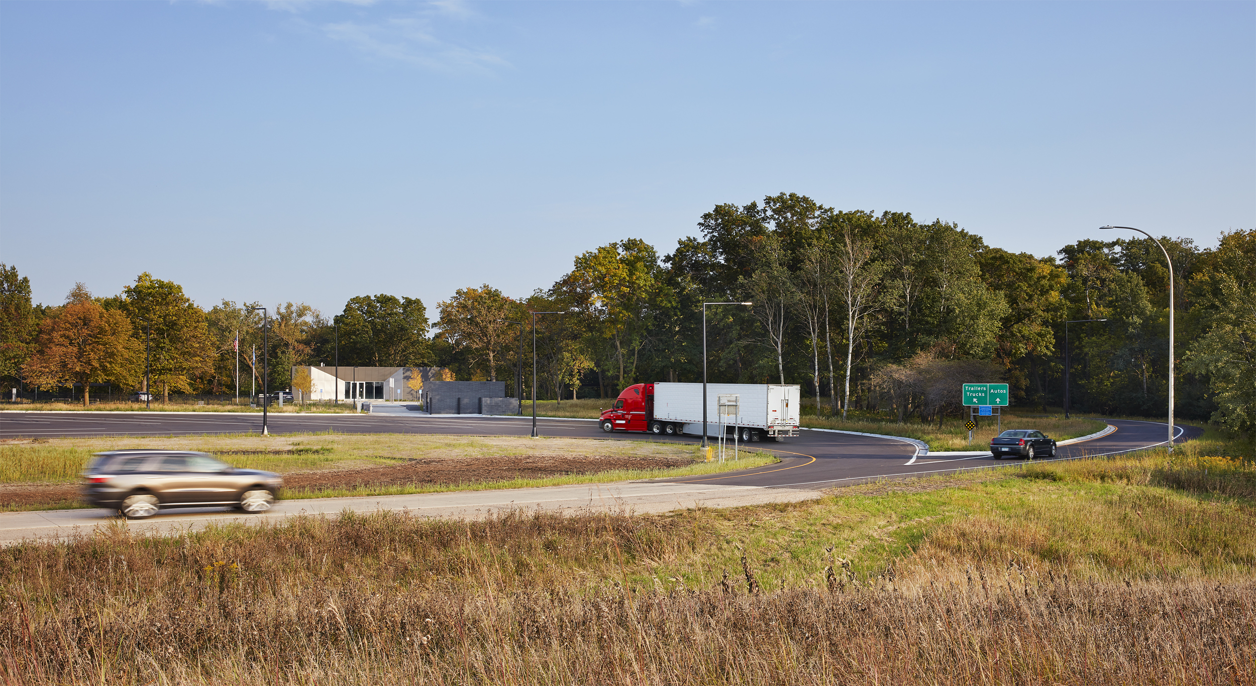 Straight River Northbound Rest Area by Snow Kreilich Architects ...