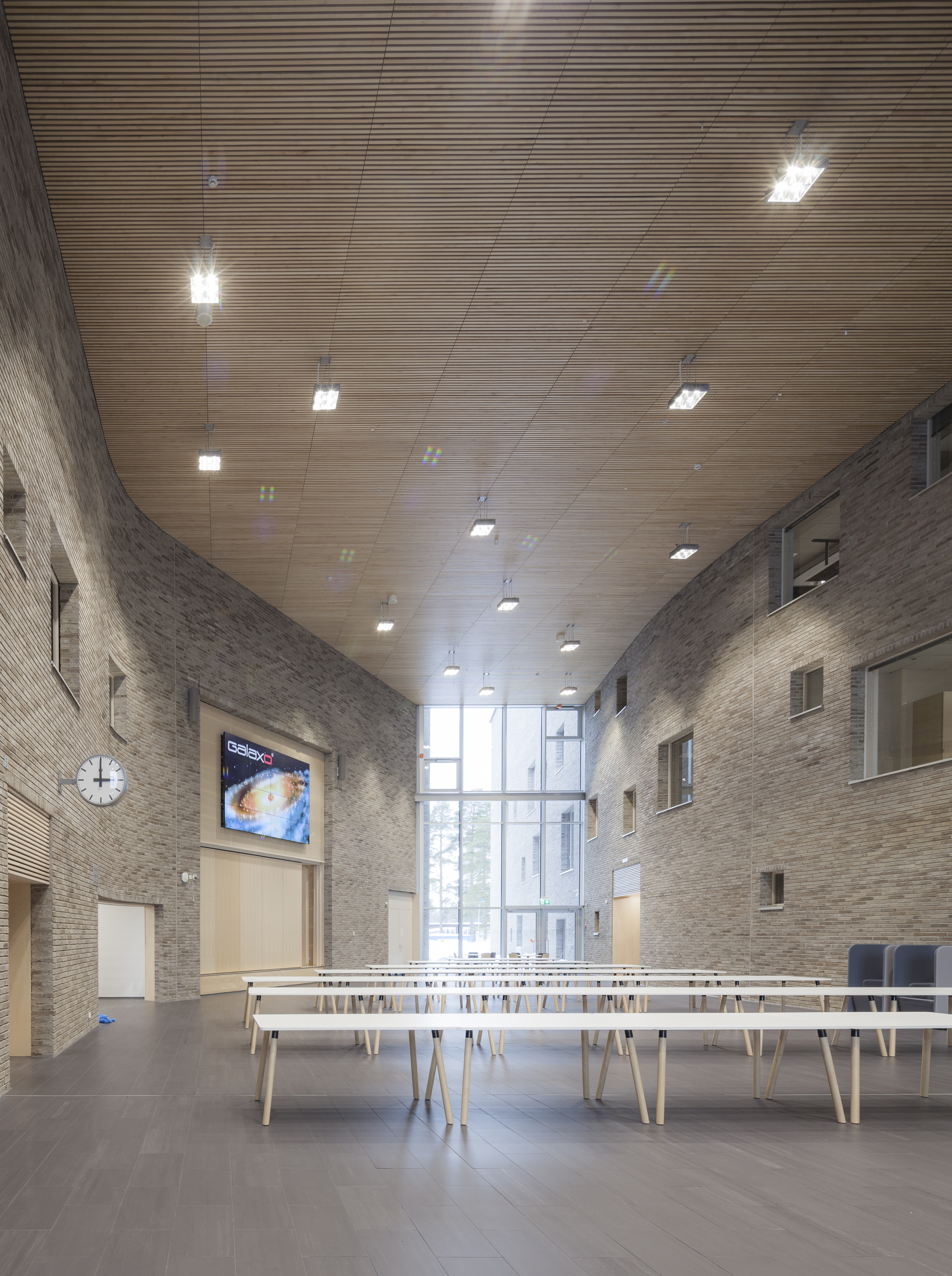 Lehtikangas school, library and Kindergarten by alt Architects - Architizer