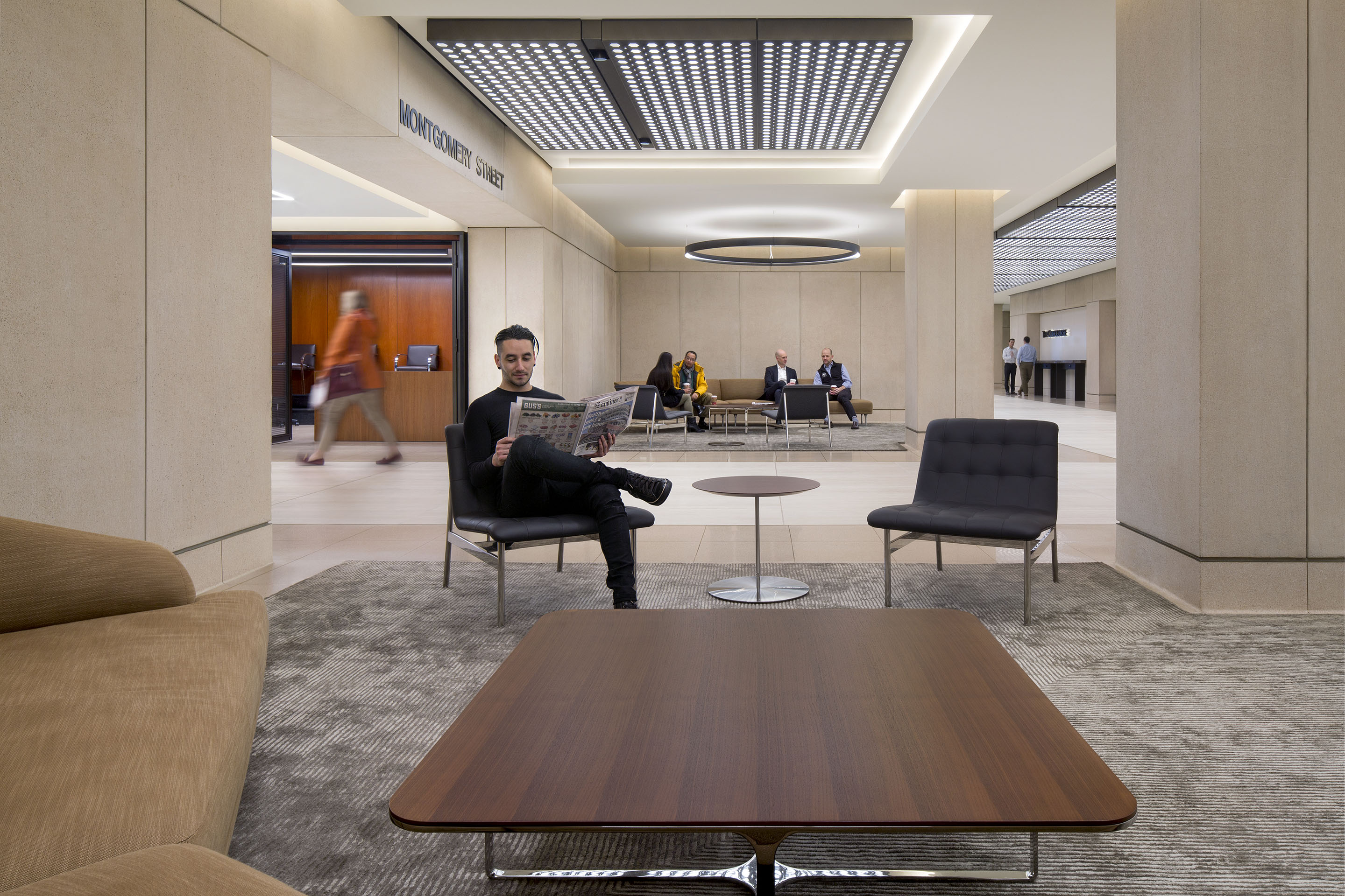 Idea 2304383: 555 California Street Concourse by Huntsman Architectural ...