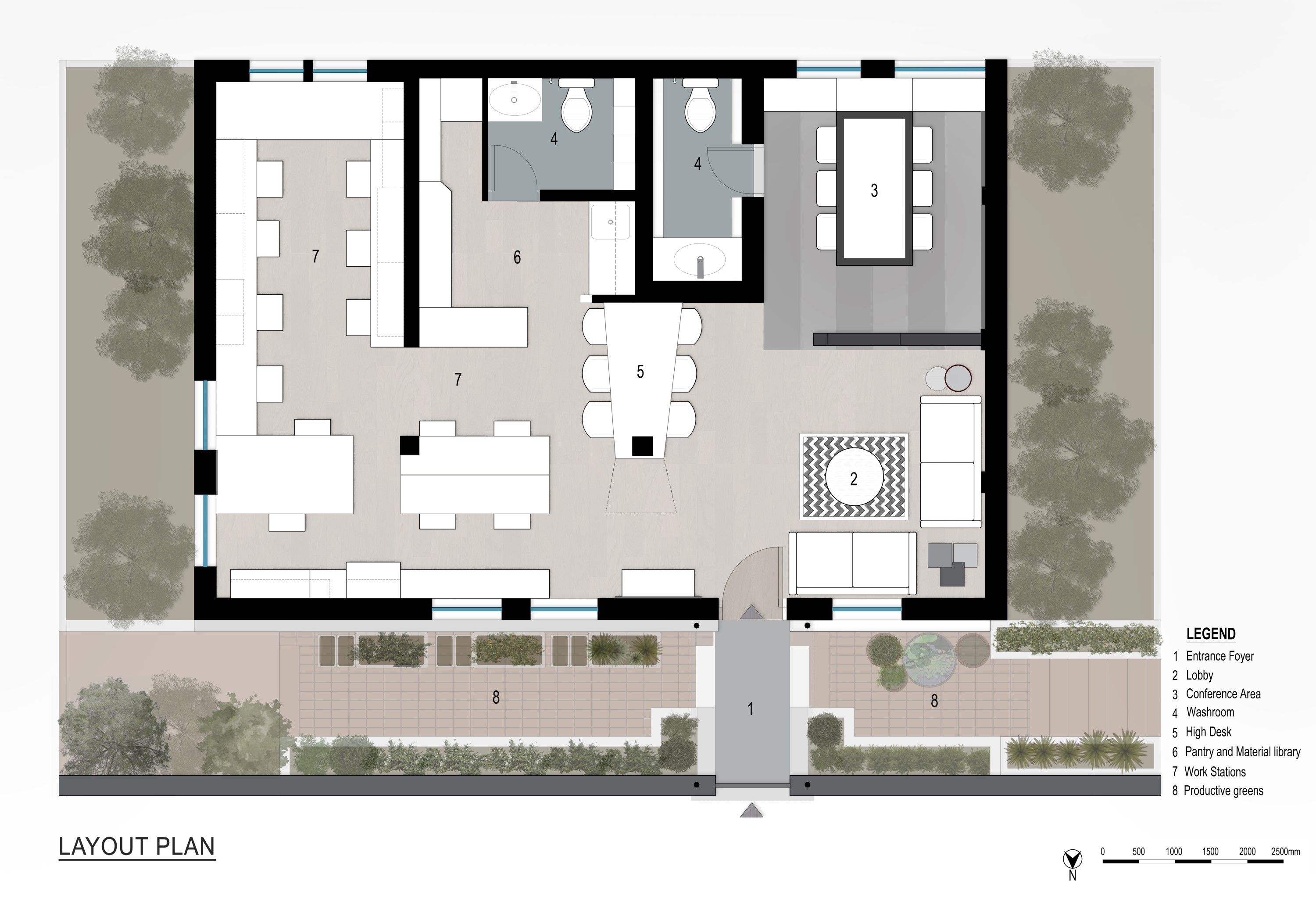 Idea 2308251: Office of The Purple Ink Studio by The Purple Ink Studio ...