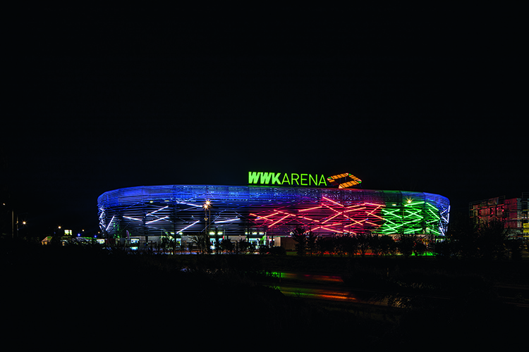 WWK-Arena by Titus Bernhard Architekten - Architizer