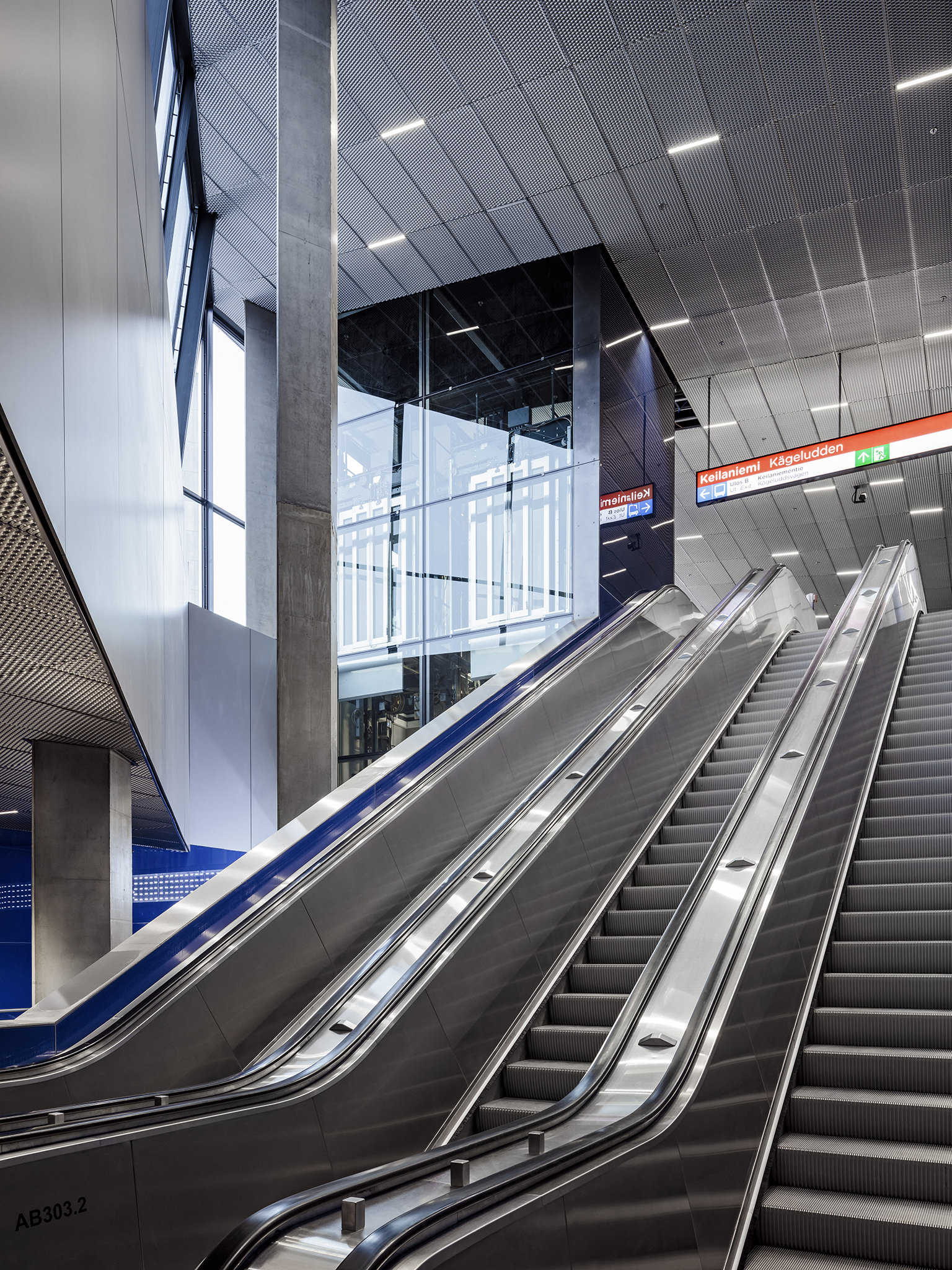 Keilaniemi Metro Station by ALA Architects - Architizer