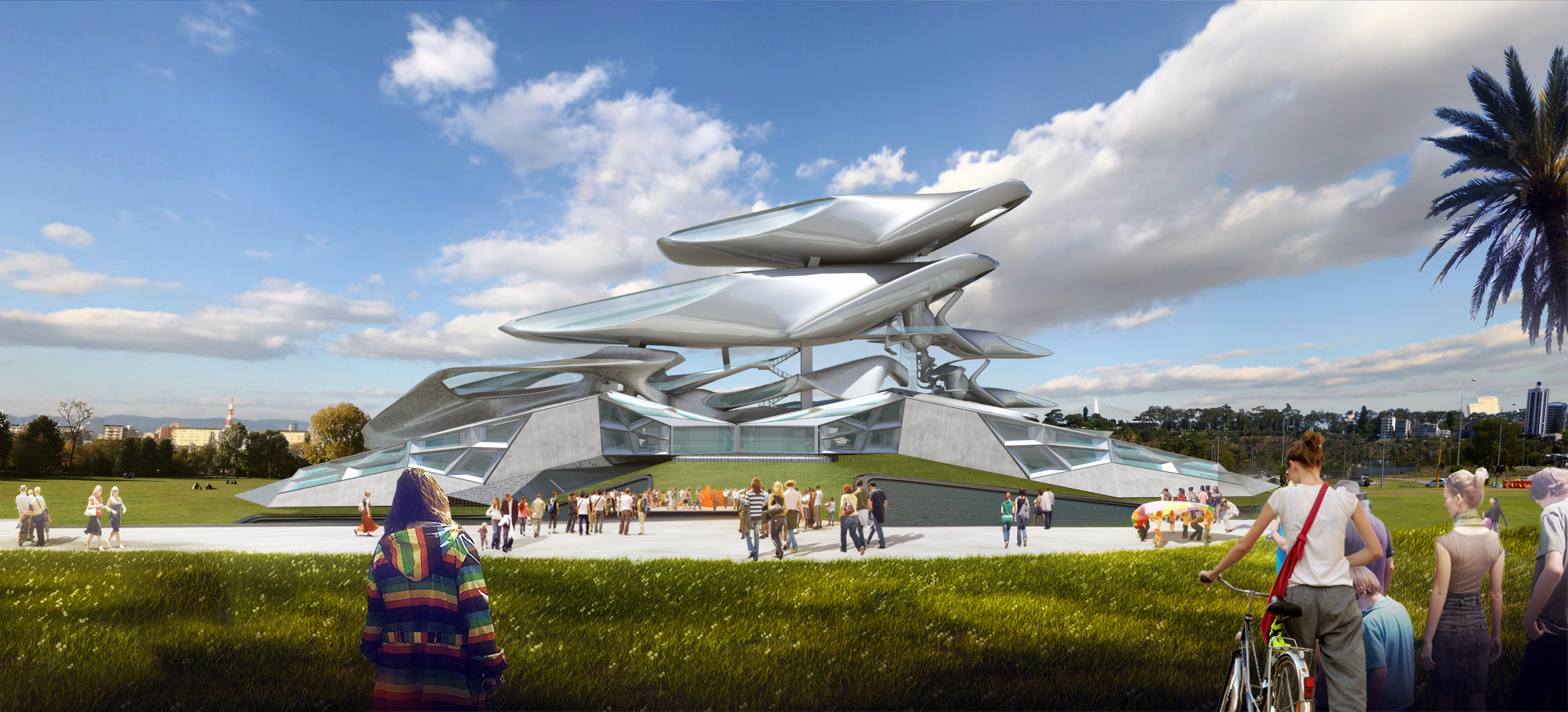 AI Stadium Design by MA2 - Architizer