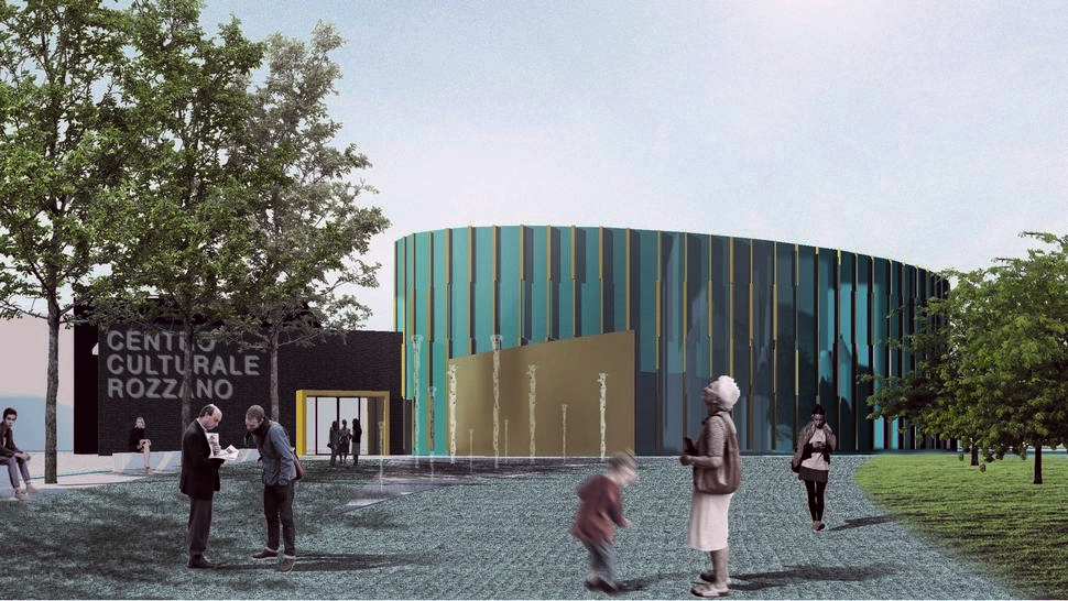 Cultural Center in Rozzano by SBG architetti - Architizer