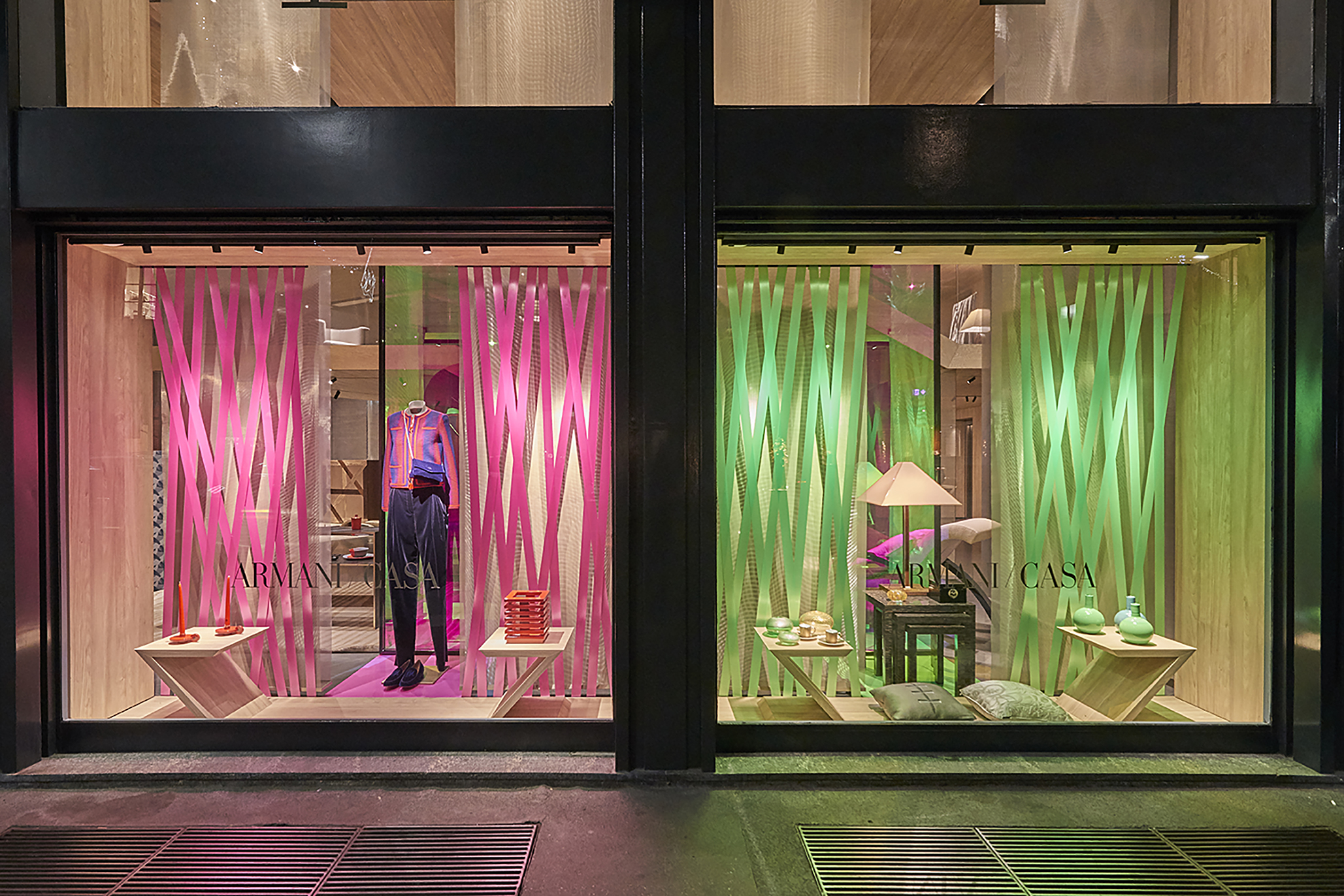 Armani Casa Christmas window display 2017 by OltreFrontiera Progetti ...