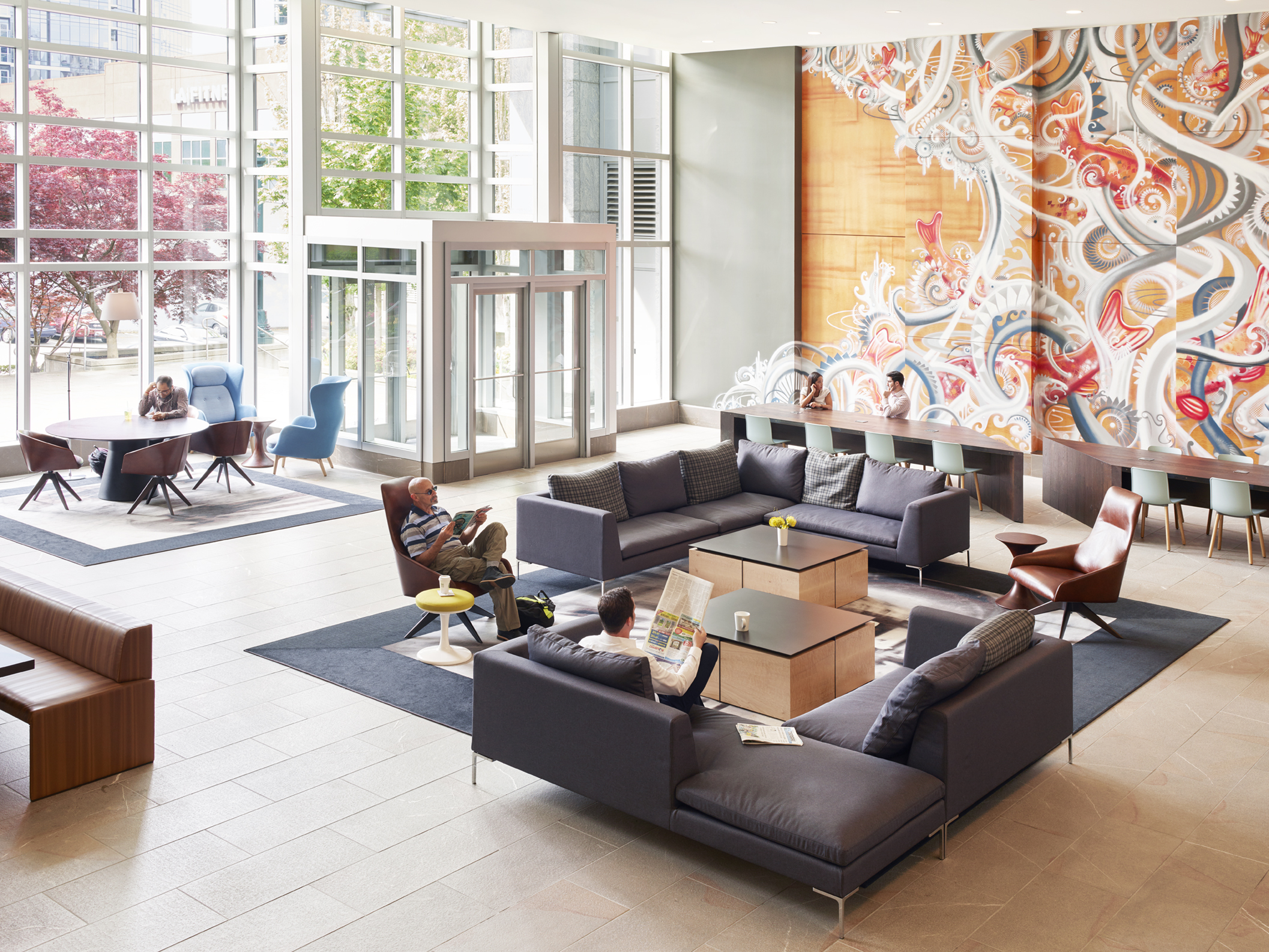 Key Center Lobby Reposition by SkB Architects - Architizer