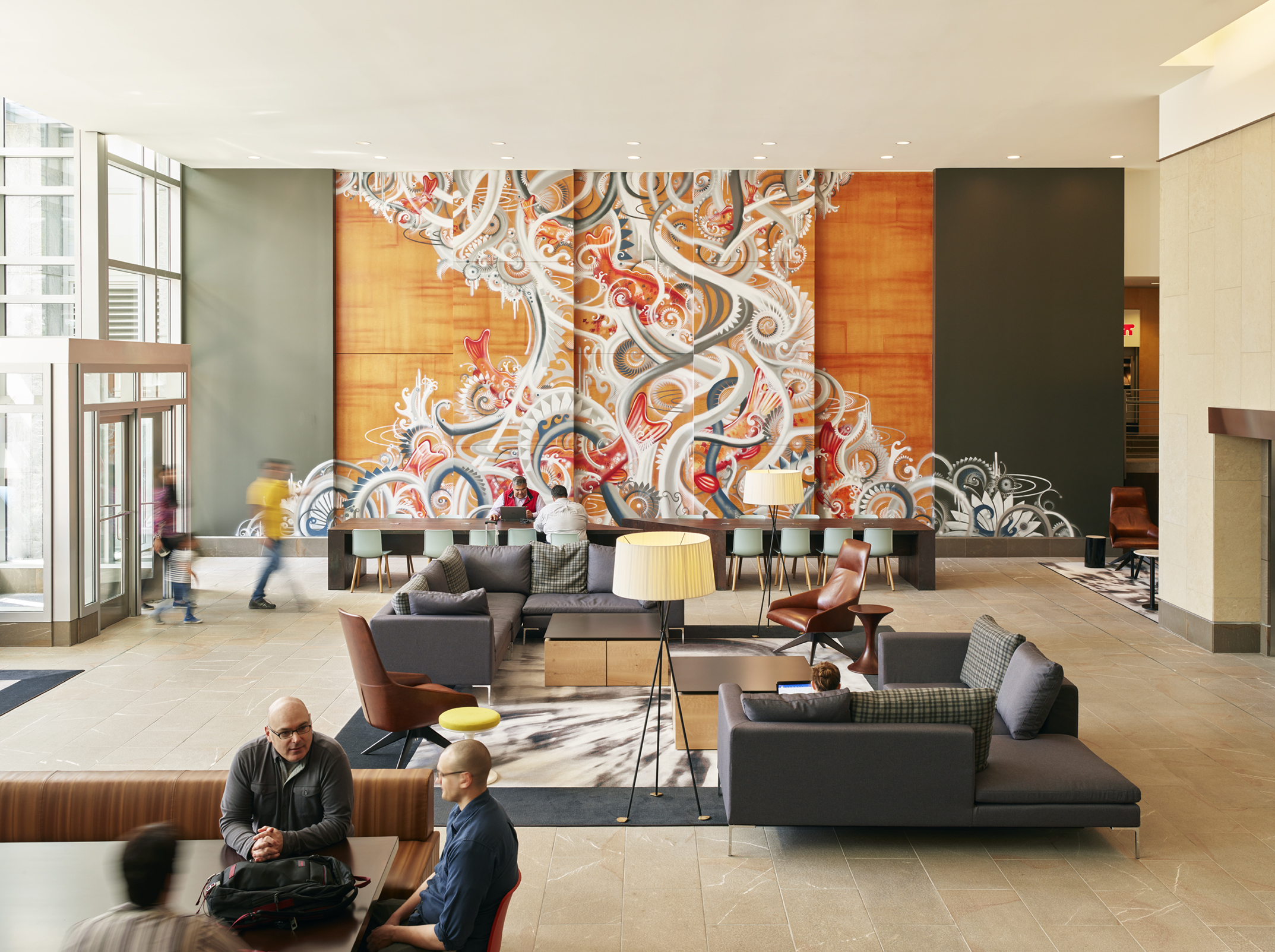 Key Center Lobby Reposition by SkB Architects - Architizer