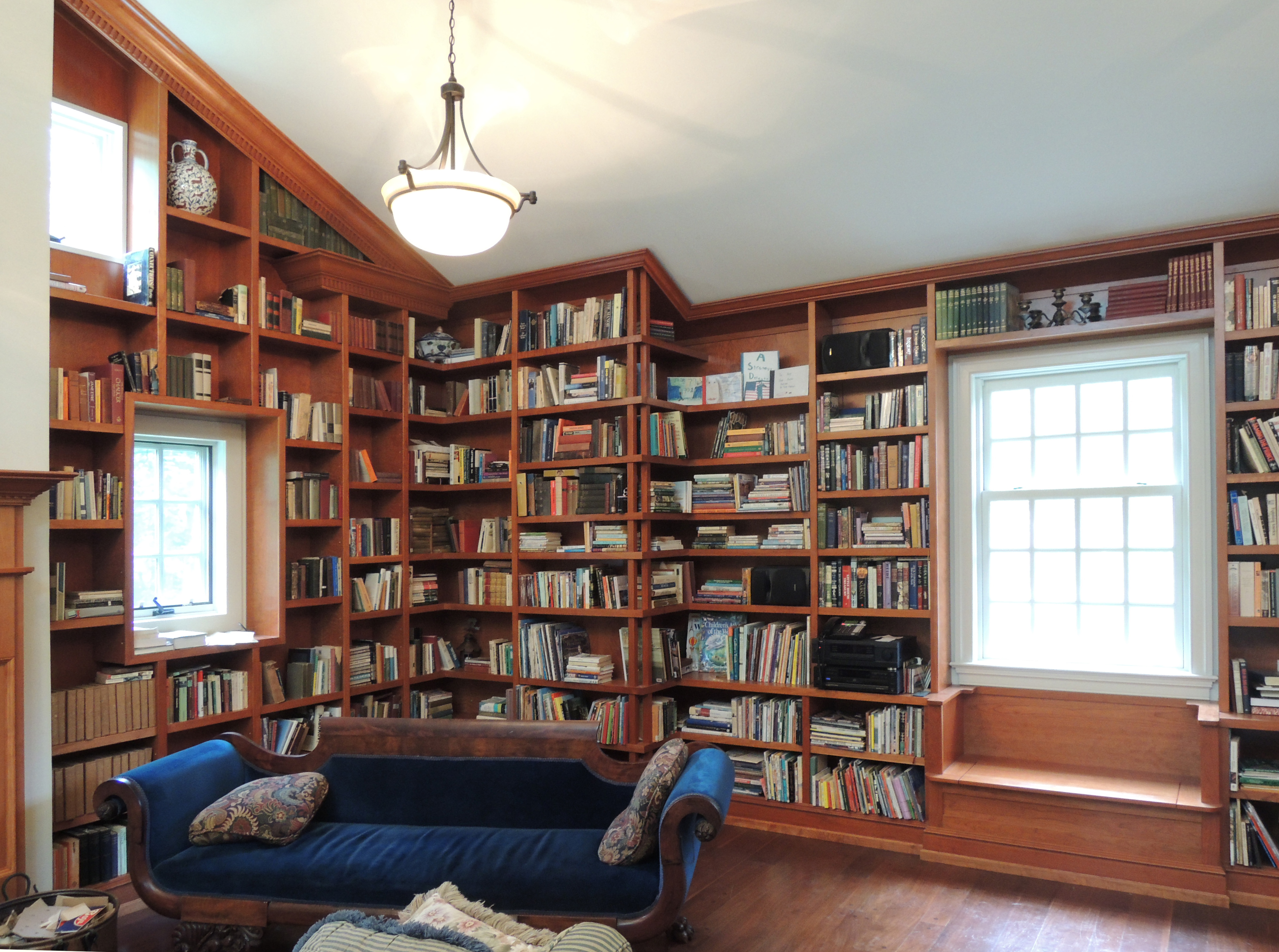 Residential Library Addition by Benjamin Marcus Architect LLC - Architizer