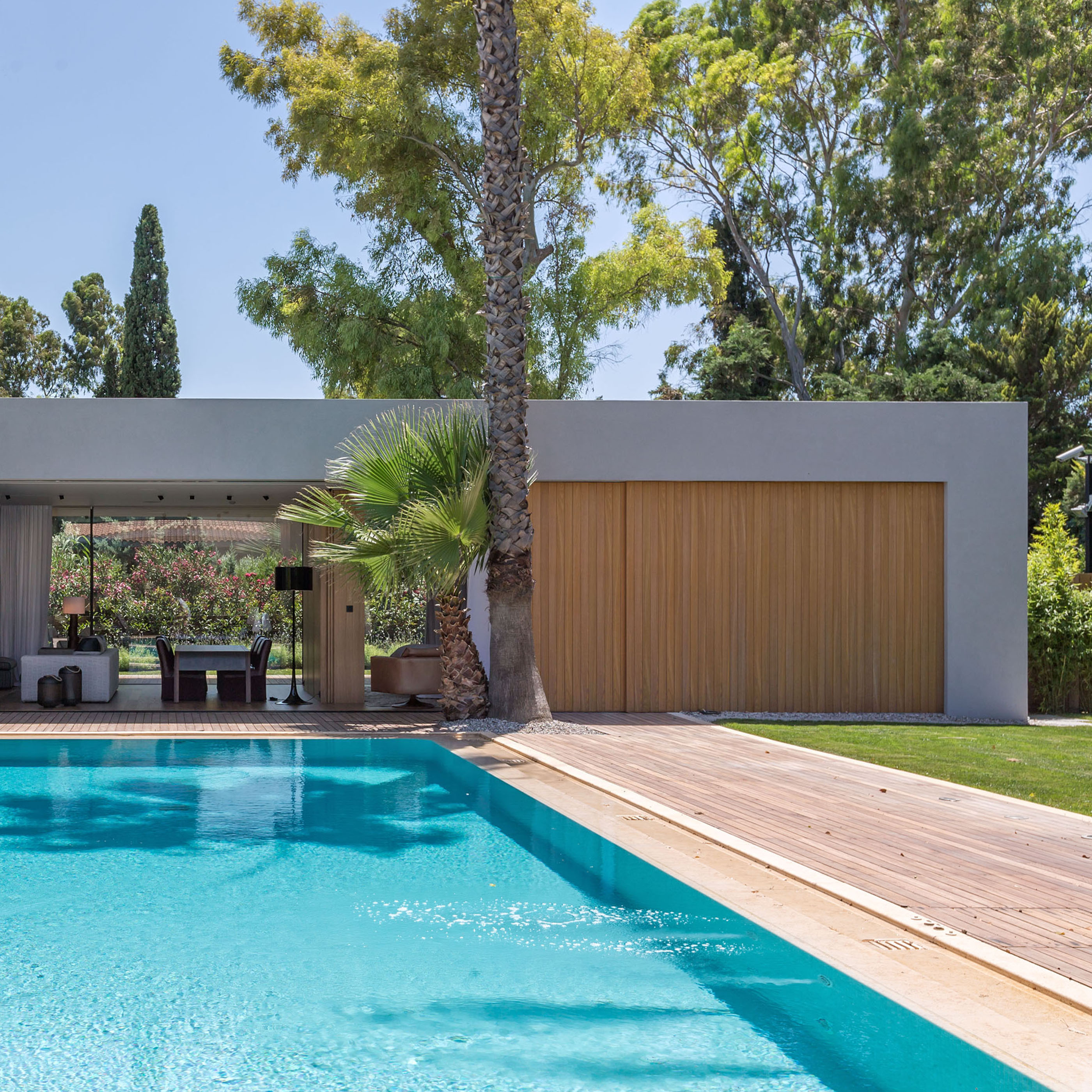 Architect Panos Nikolaidis (pnd) designs a pool house in Athens by pnd ...