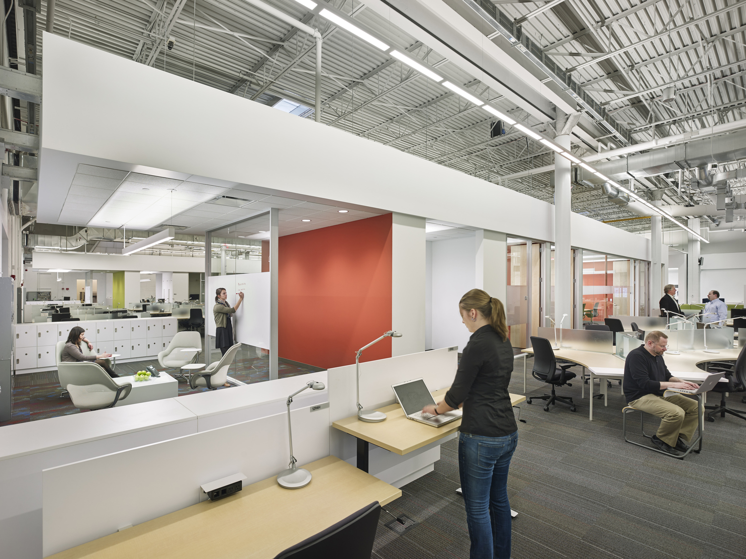 Merck, Office Renovation by Ballinger - Architizer