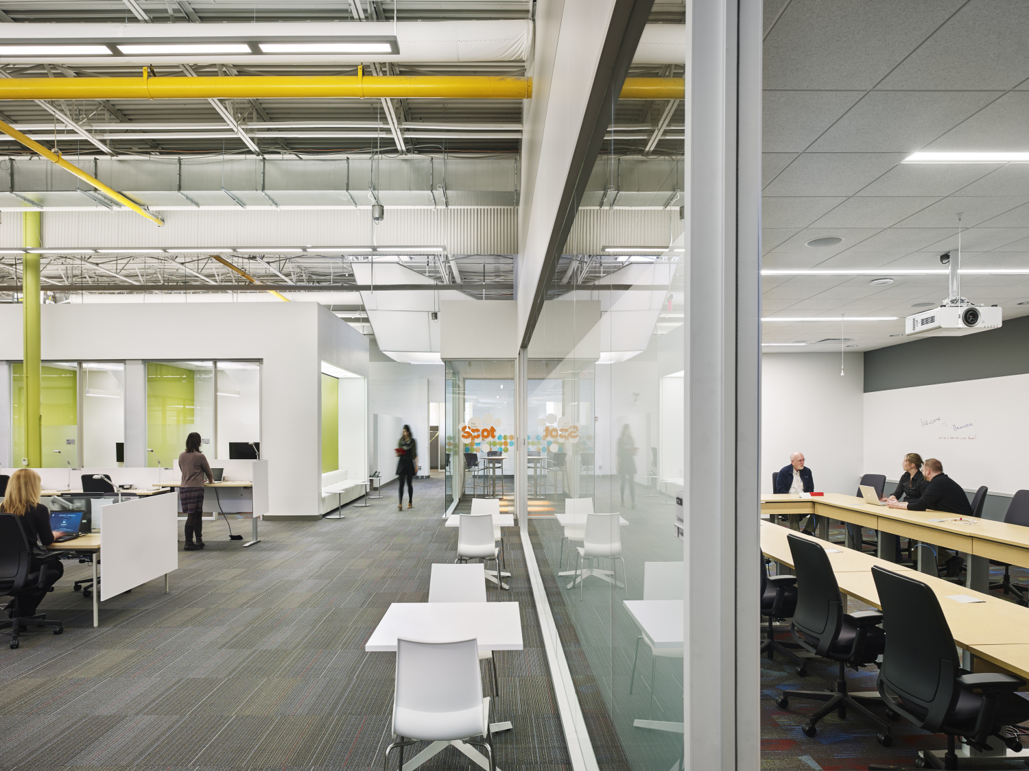 Merck, Office Renovation by Ballinger - Architizer