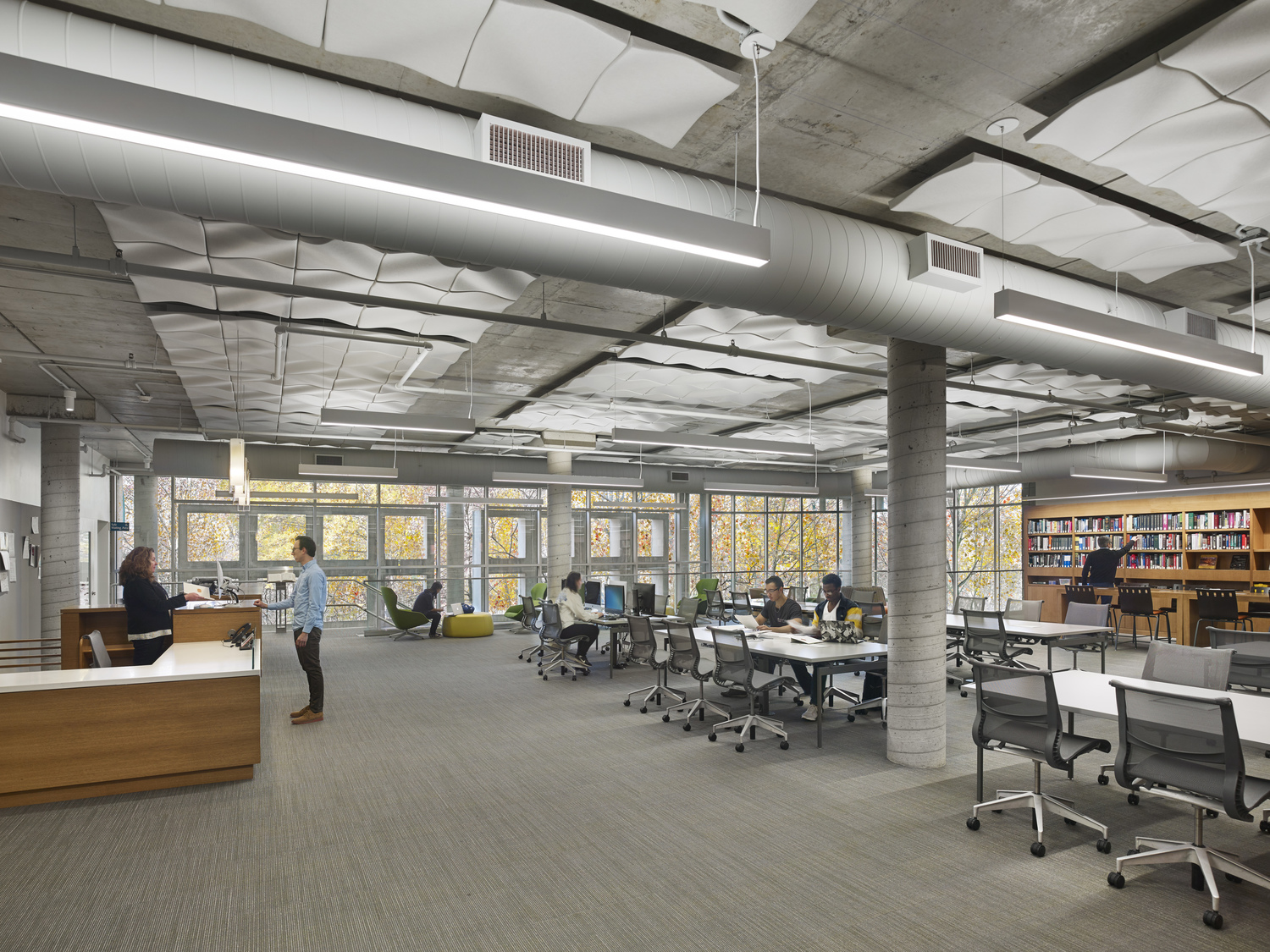 Swarthmore College, Cornell Library by Ballinger - Architizer