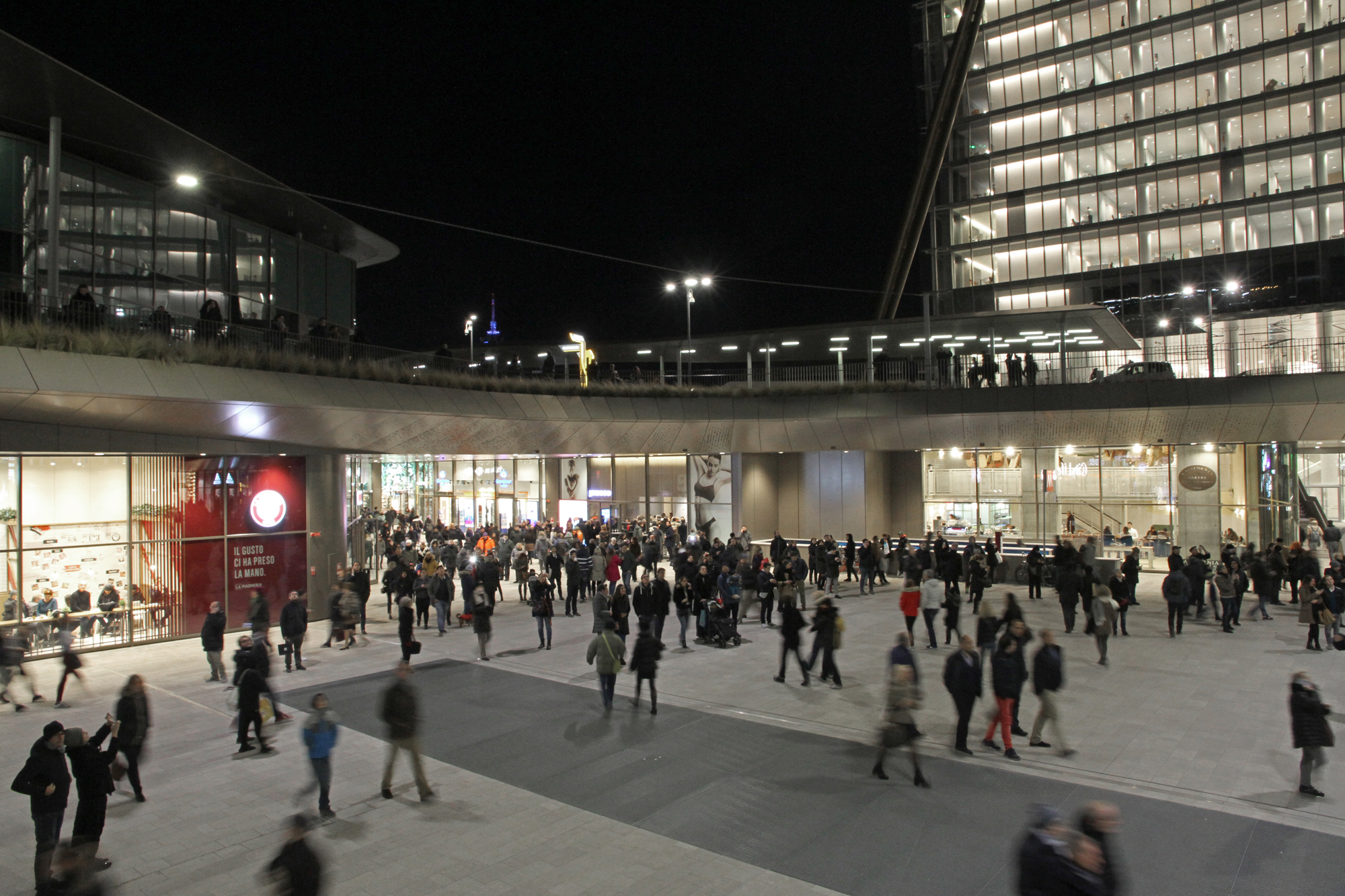 CityLife Milan Piazza Tre Torri Retail and Plaza by One Works - Architizer