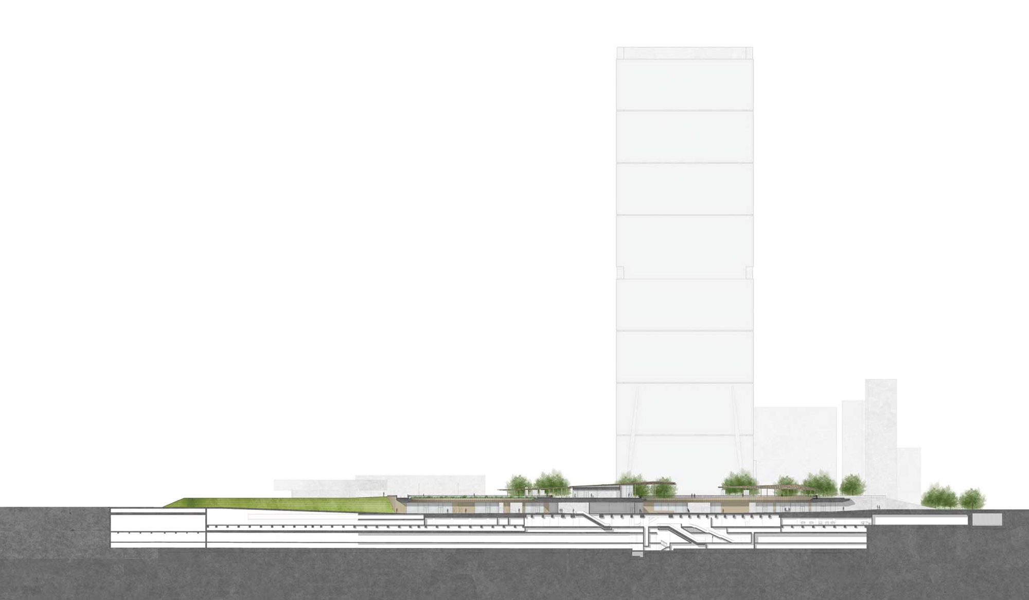 Idea 2358507: CityLife Milan Piazza Tre Torri Retail and Plaza by One ...