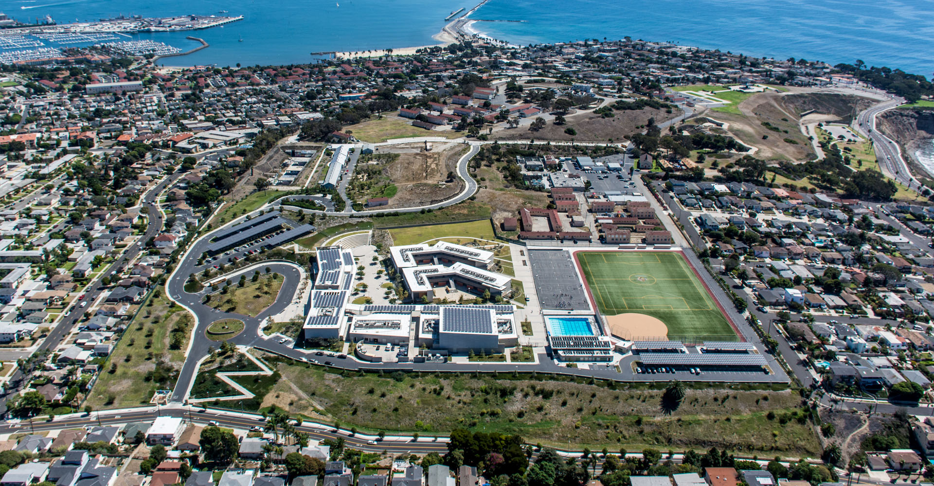LAUSD San Pedro High School Olquin Campus by CO Architects - Architizer