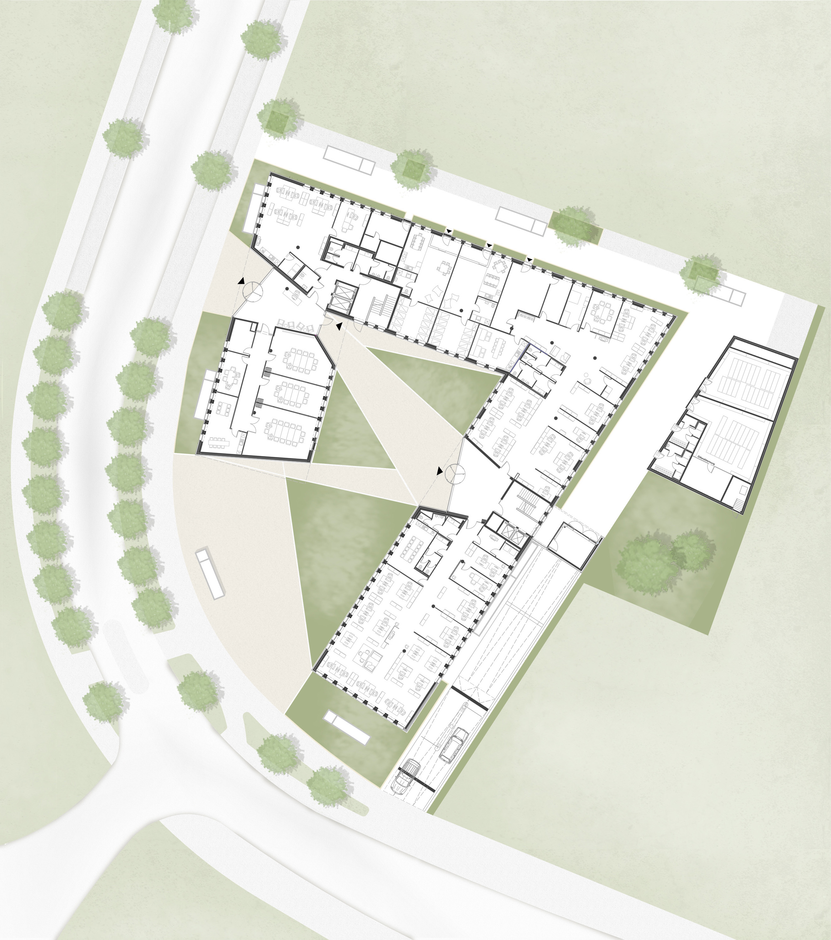 Office Building Capgemini / Spie by KRESINGS - Architizer