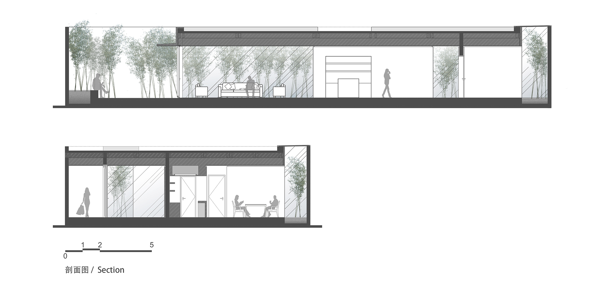 Bamboo Forest on the Roof by V studio - Architizer