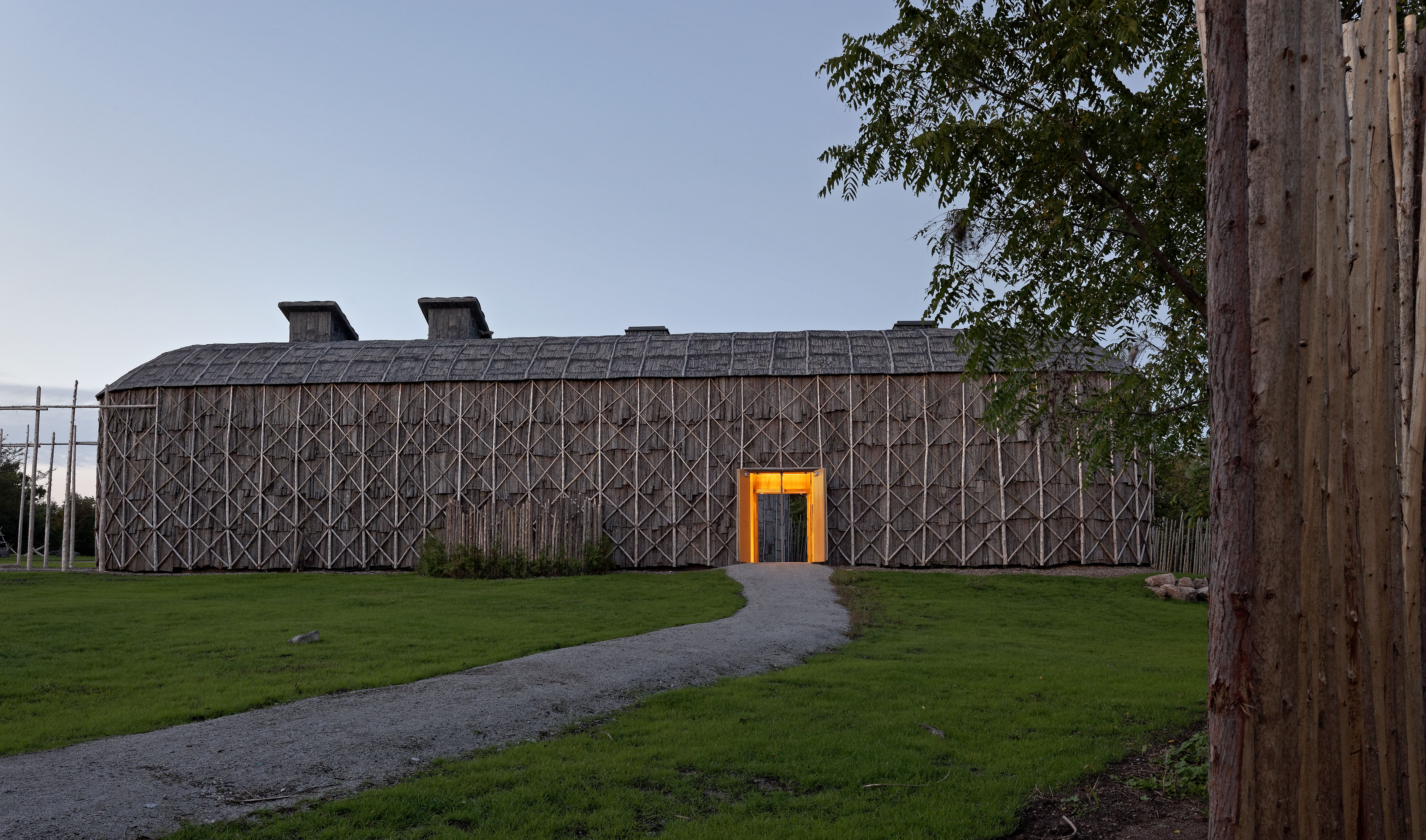 Iroquoian Longhouse at Crawford Lake by Brook McIlroy Inc. - Architizer