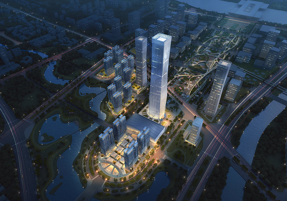 Xiangjiang Gate by RMJM - Architizer