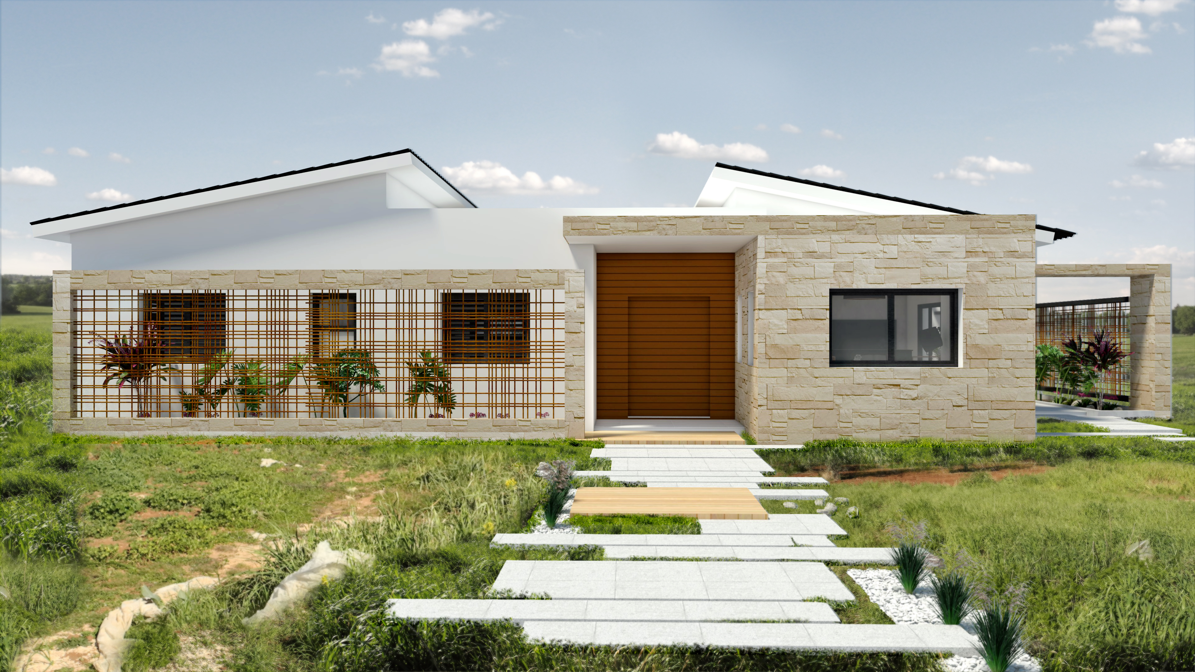 PRIVATE RESIDENCE WITH INTERNAL COURTYARD by IDEABAR Studio - Architizer