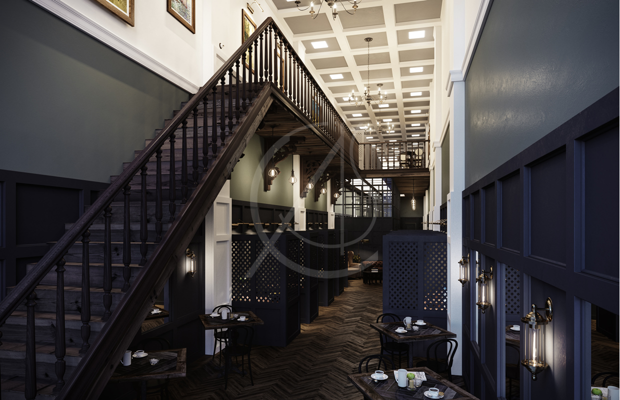 Idea 2455849: Student Cafe Design by Comelite Architecture, Structure ...