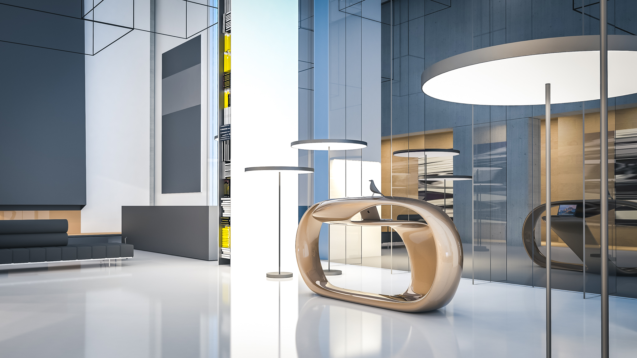 Drevva Reception Desk by Nüvist by Nüvist, Ltd. - Architizer