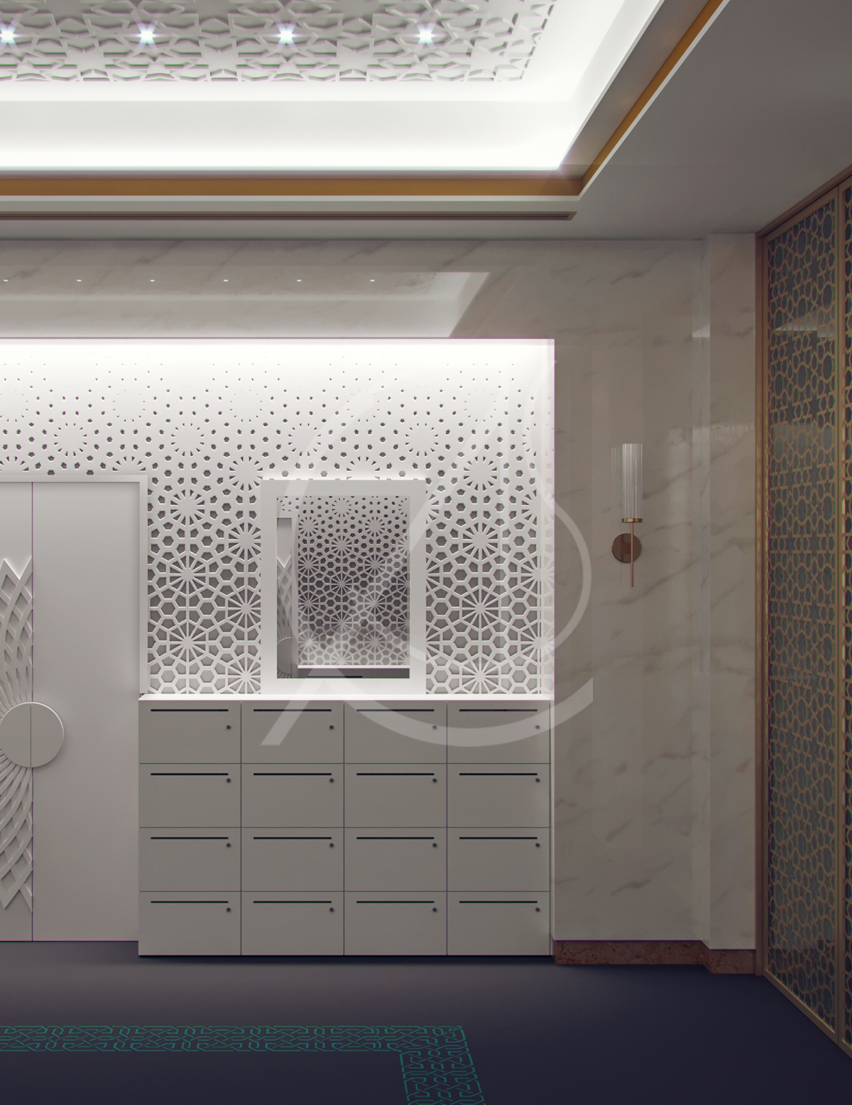 Idea 2487277: Leicester Modern Islamic Mosque Interior Design by ...